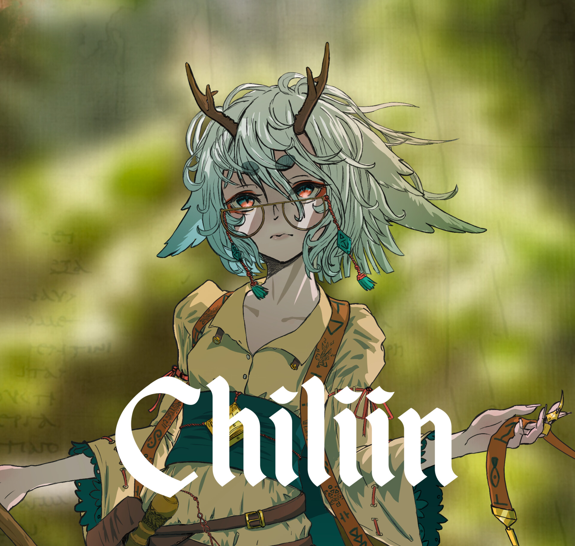 ArtStation - Chiliin, Guardian of the All knowing library
