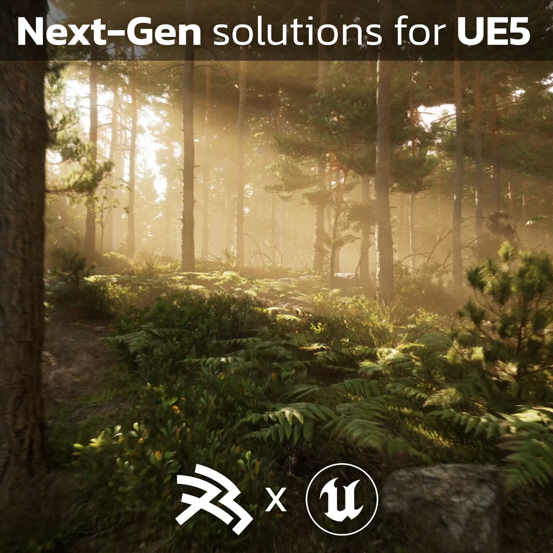 ArtStation - Morning walk in the forest | RealBiomes Scots Pine Forest Biome Next-Gen UE5.3