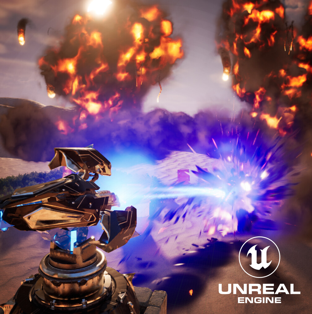 ArtStation - Hobby Project - VFX Testing Site