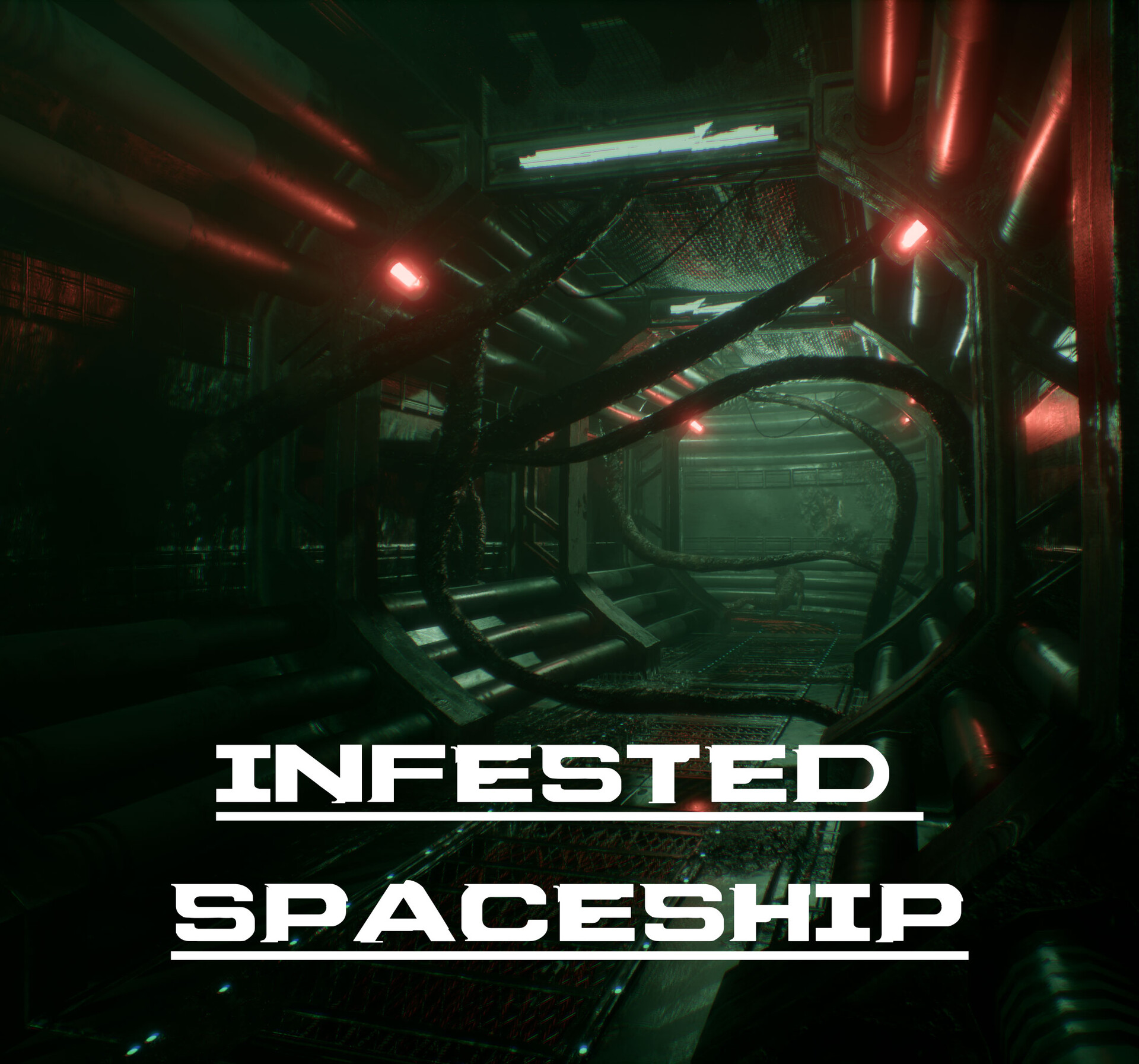 ArtStation - Infested Spaceship