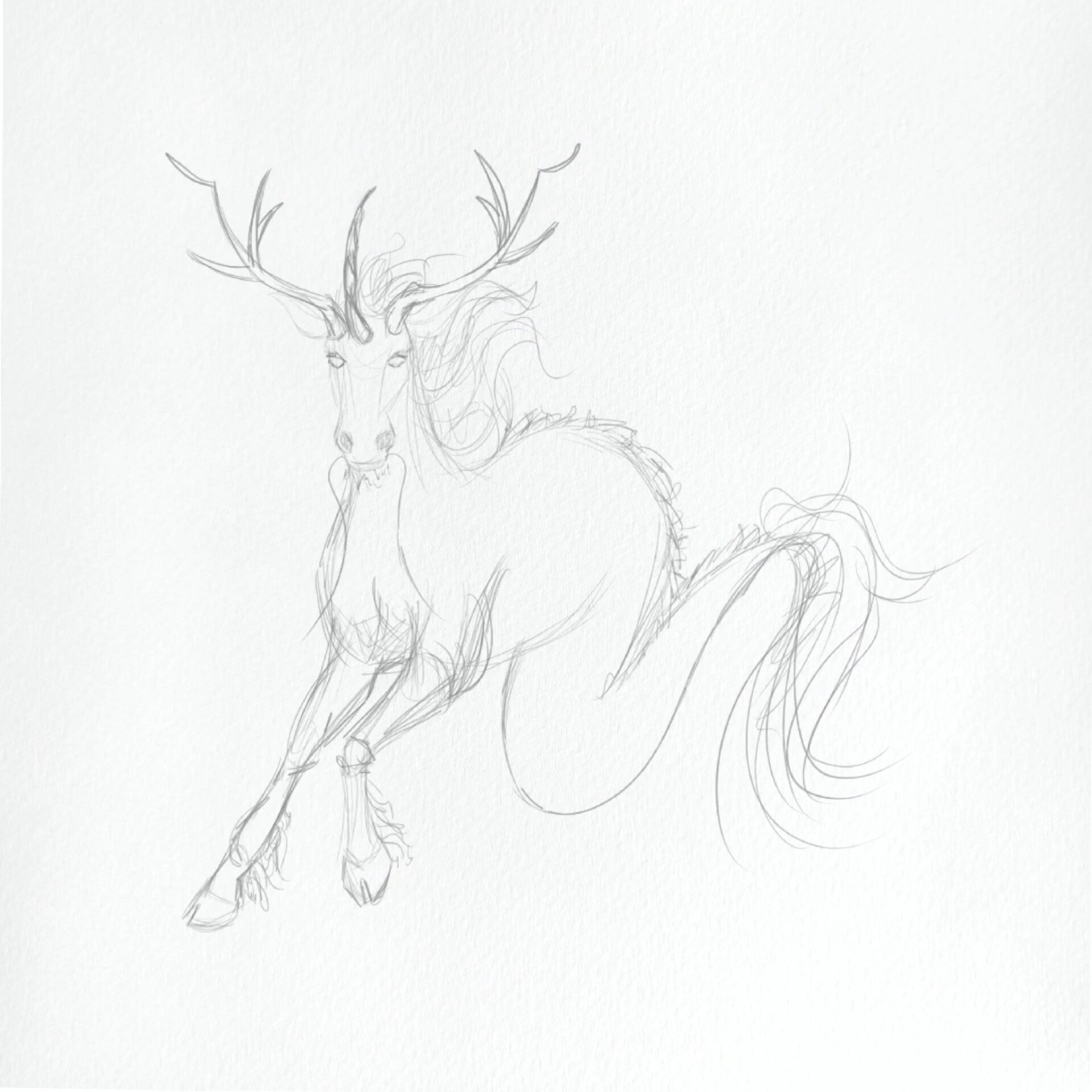 Qilin By Tohdraws On Deviantart