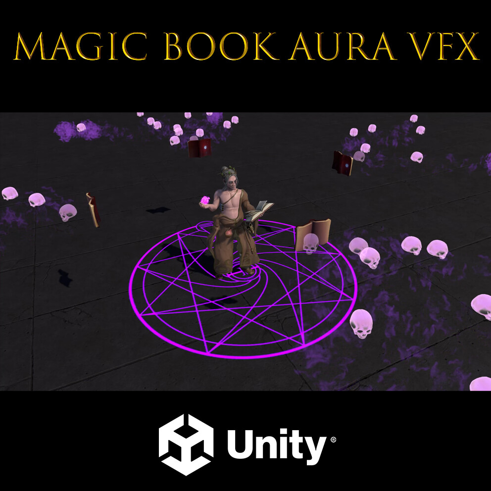 ArtStation - Magic book aura VFX