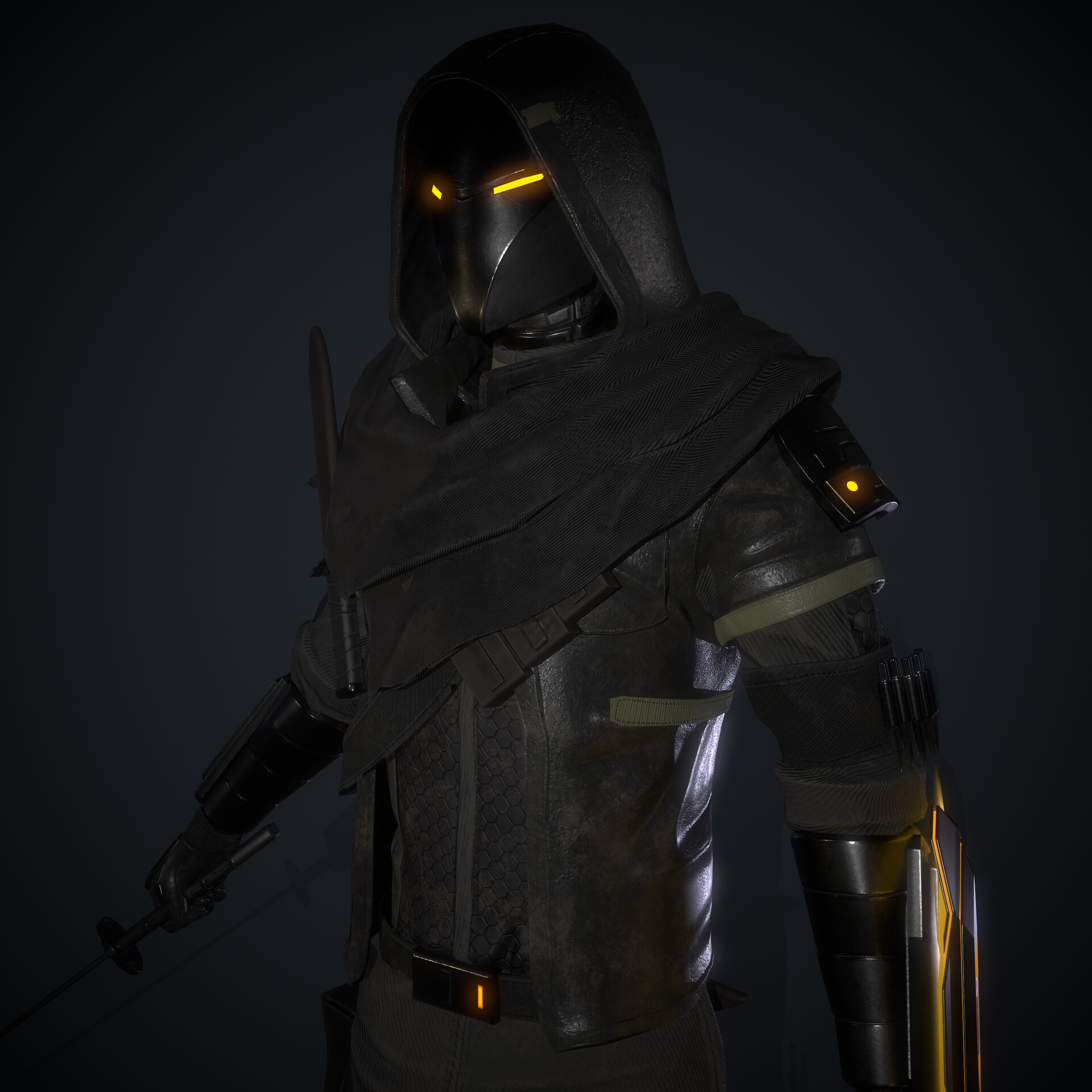 ArtStation - Sci-Fi Assassin