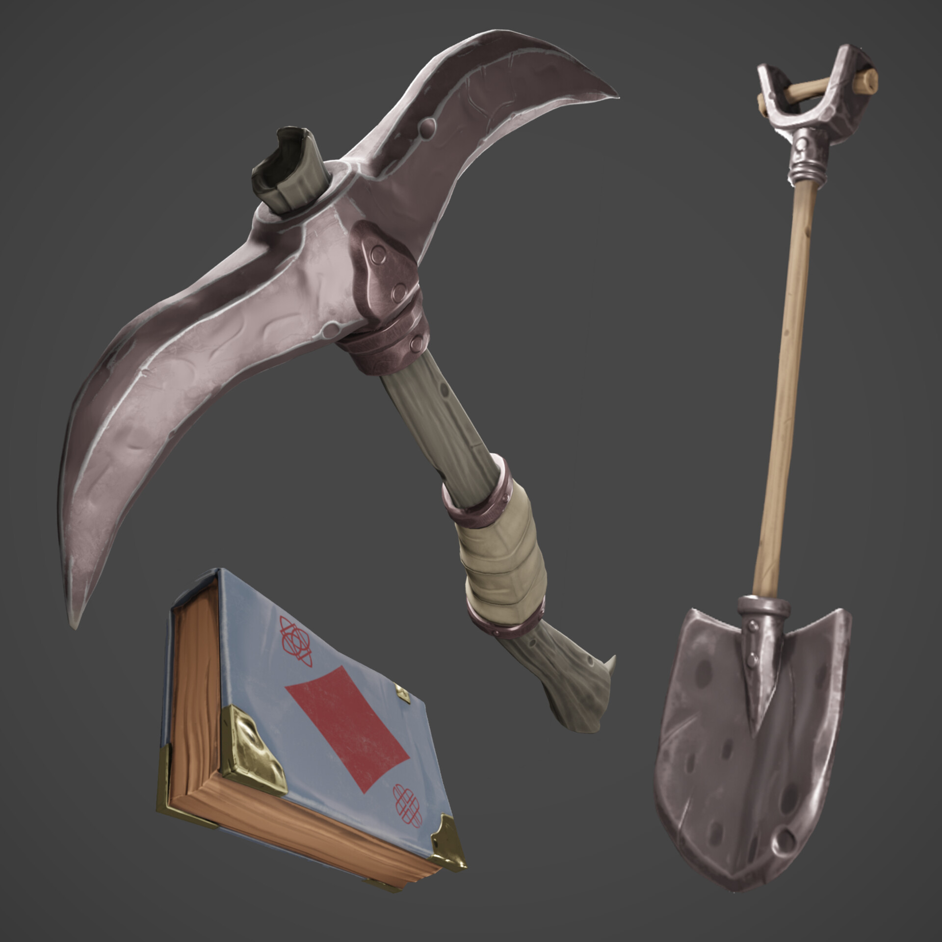 ArtStation - Stylized Game Props - Practice