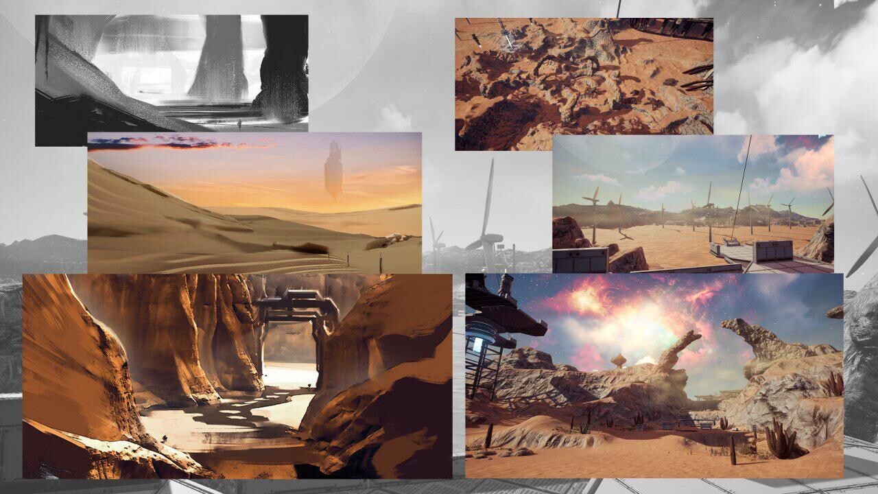 ArtStation - Concept-design of the planet stations