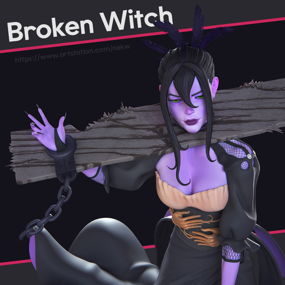 ArtStation - Broken Witch
