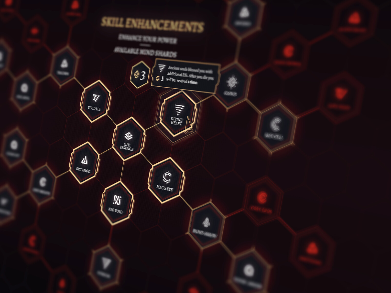 ArtStation - Skill Tree Concept 1