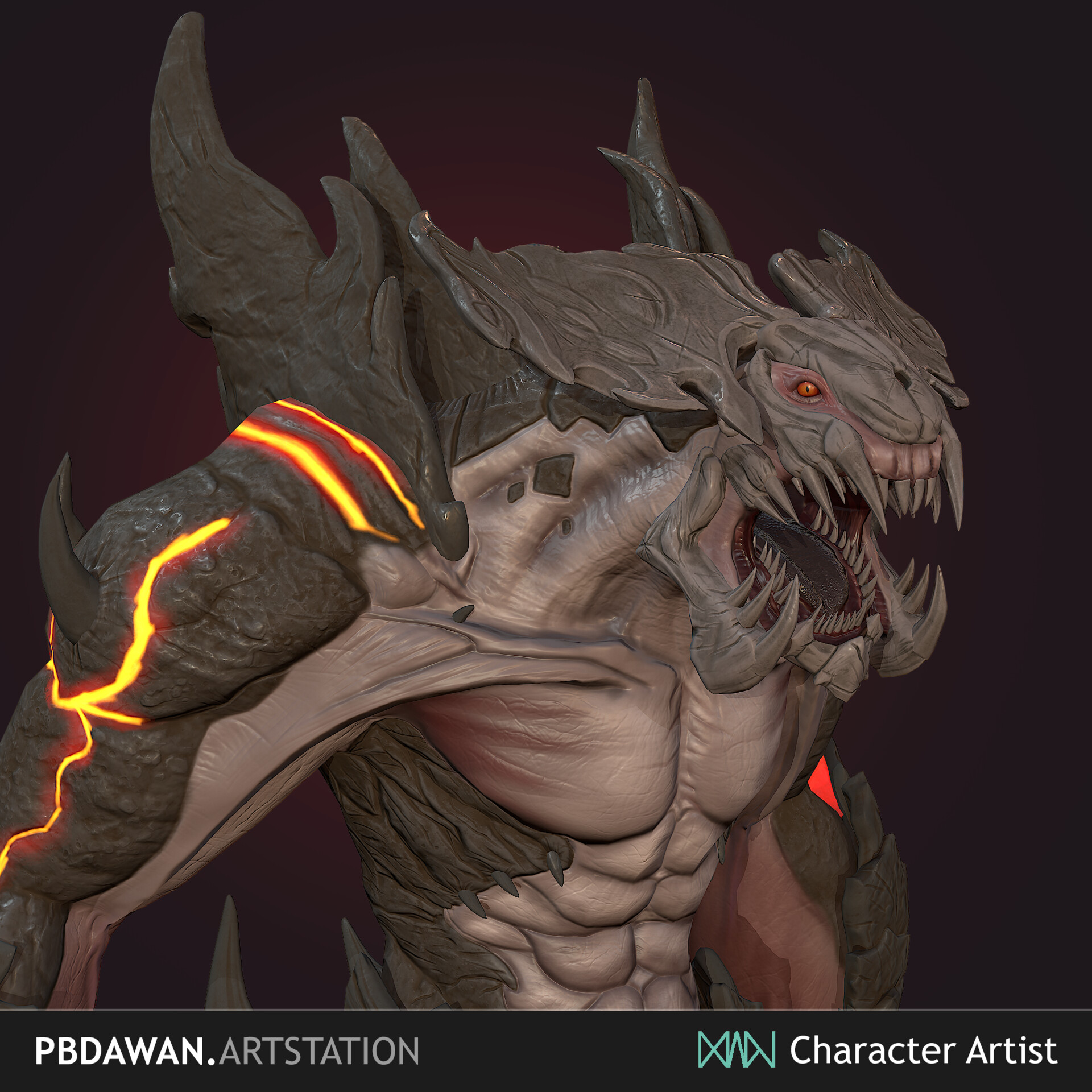 ArtStation - Demon Berserk