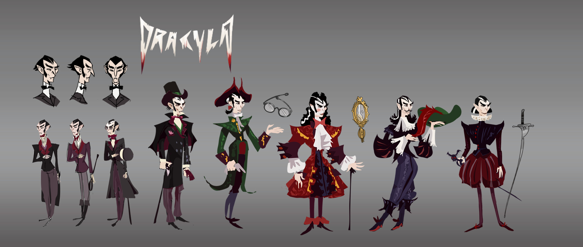 ArtStation - Dracula - Character & World Exploration