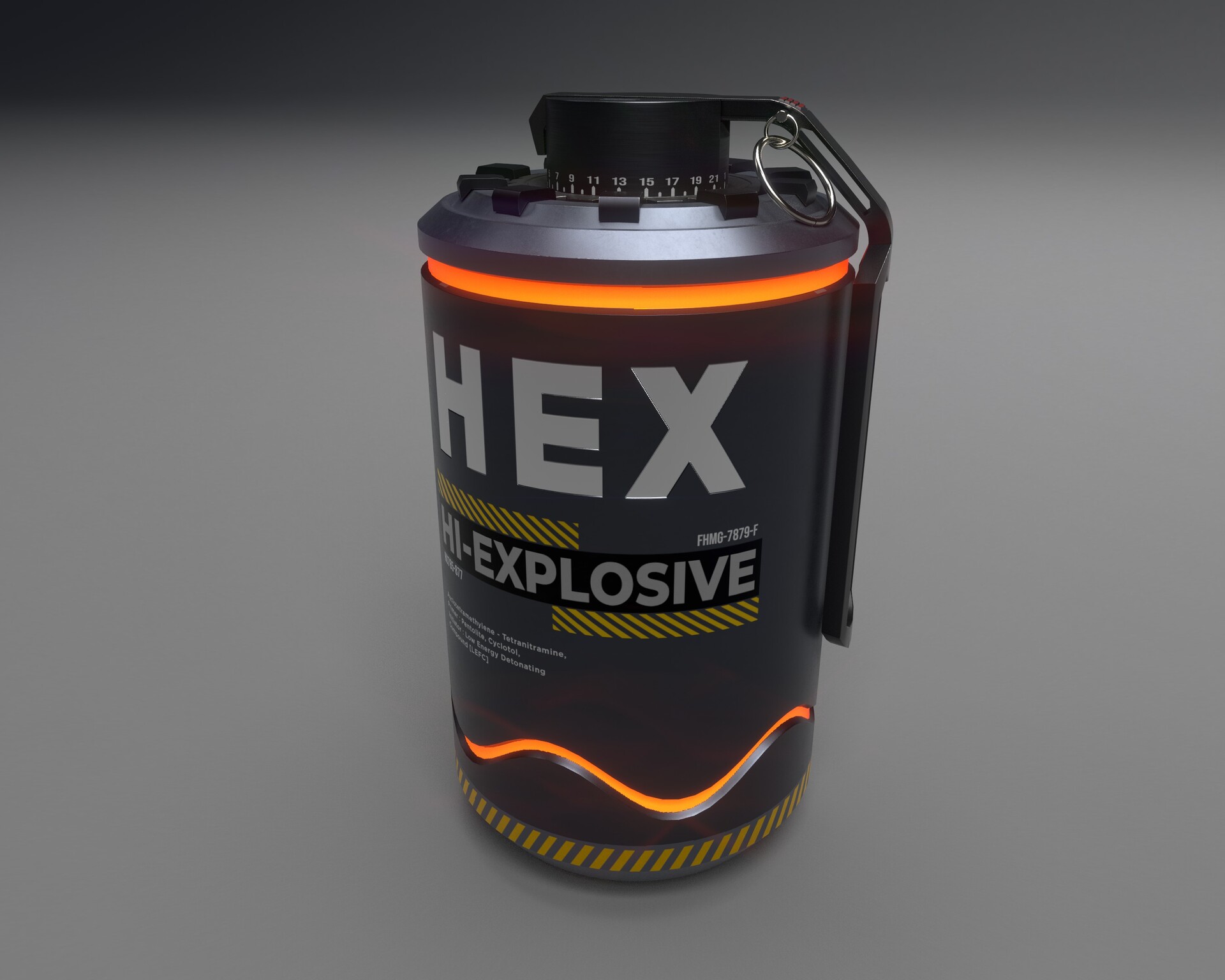 ArtStation - Hi-Explosive Grenade