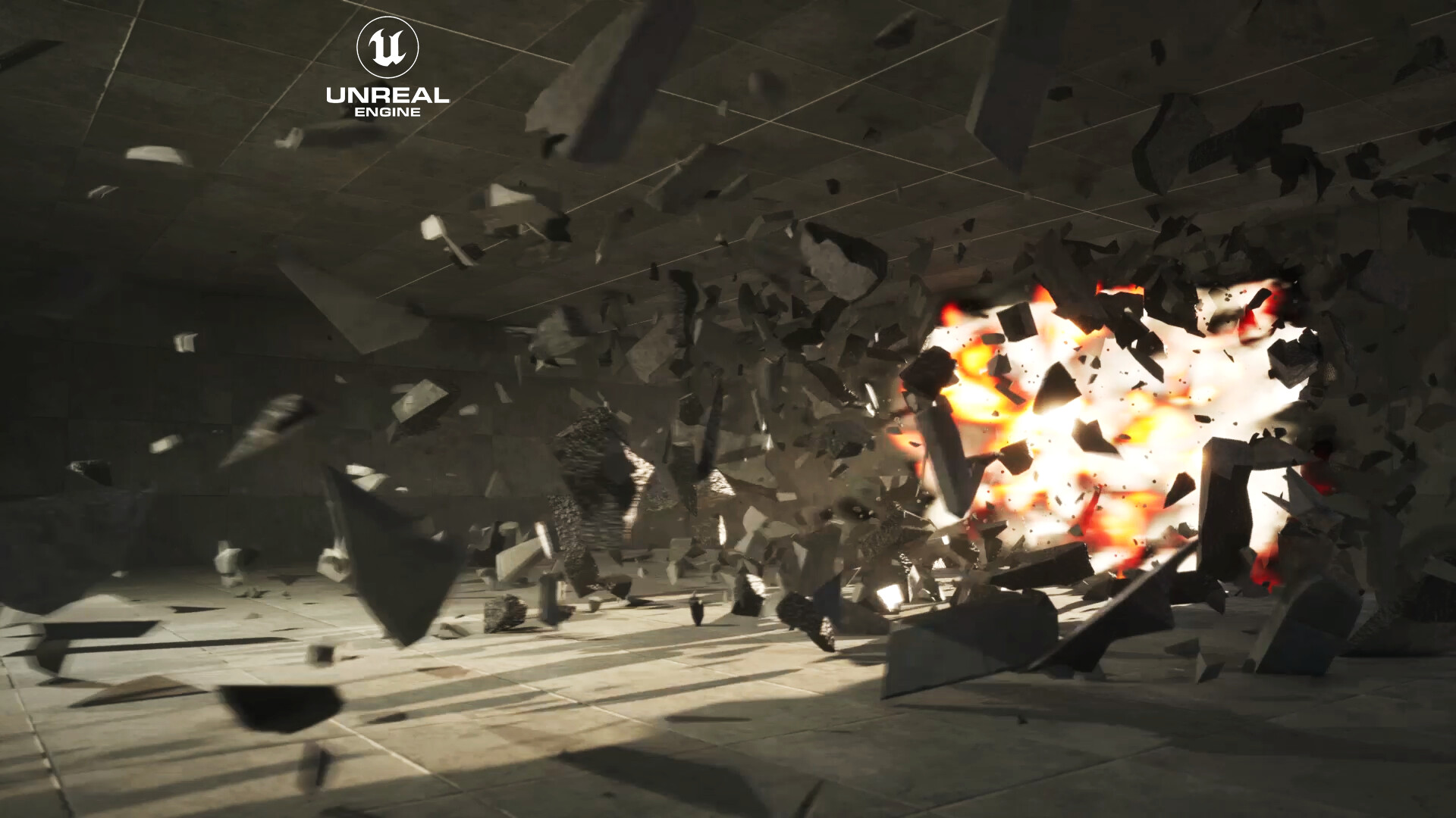 ArtStation - Unreal Engine - Wall explosion