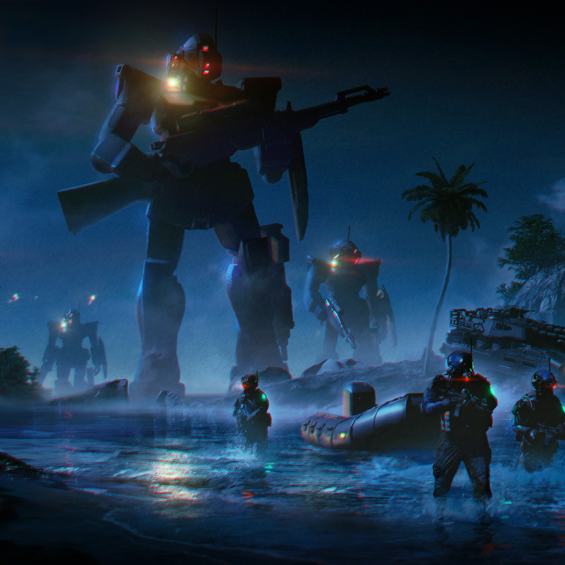 Jackson So - GUNDAM E. F. G. F Speical Forces: Shadow Corps