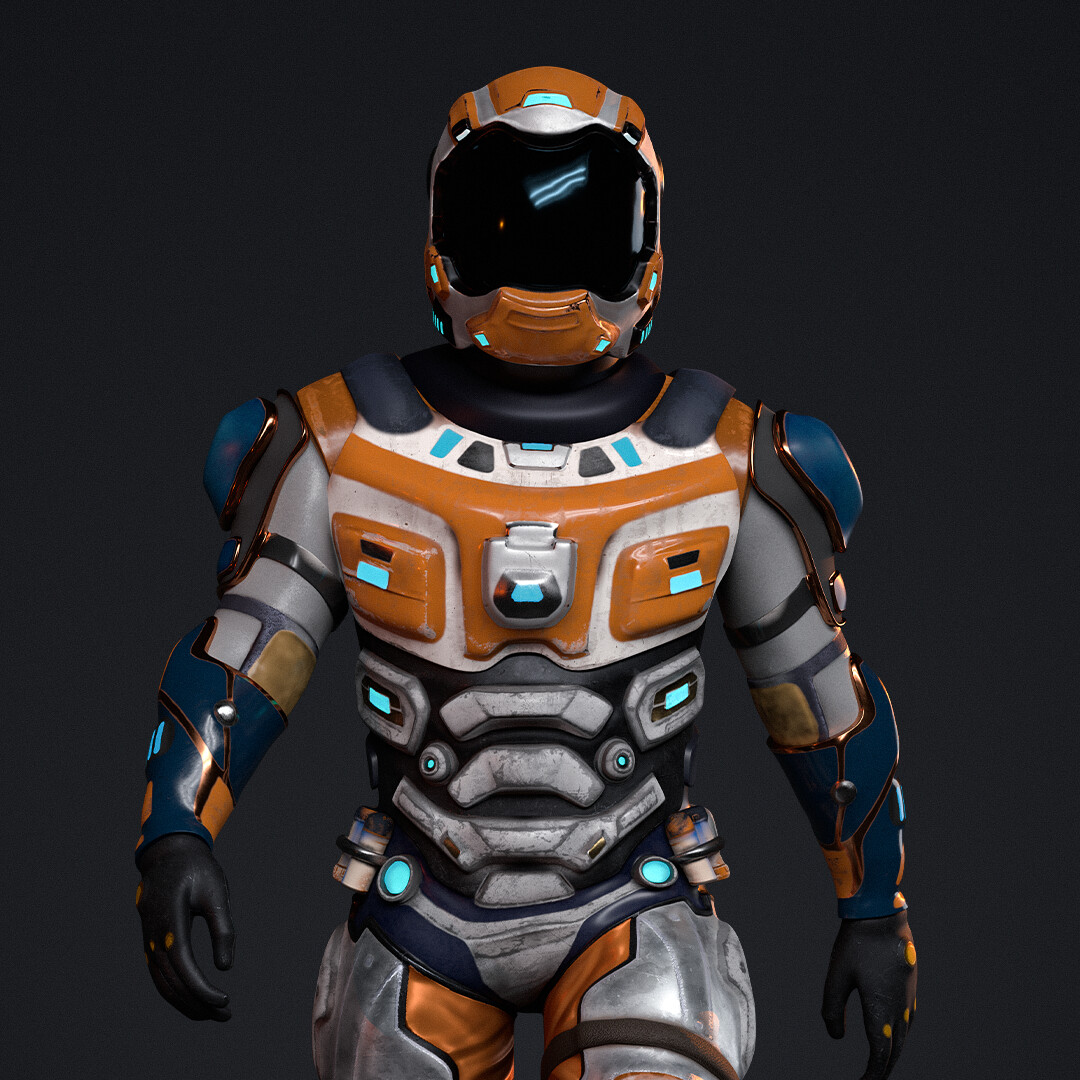 ArtStation - Space Soldier