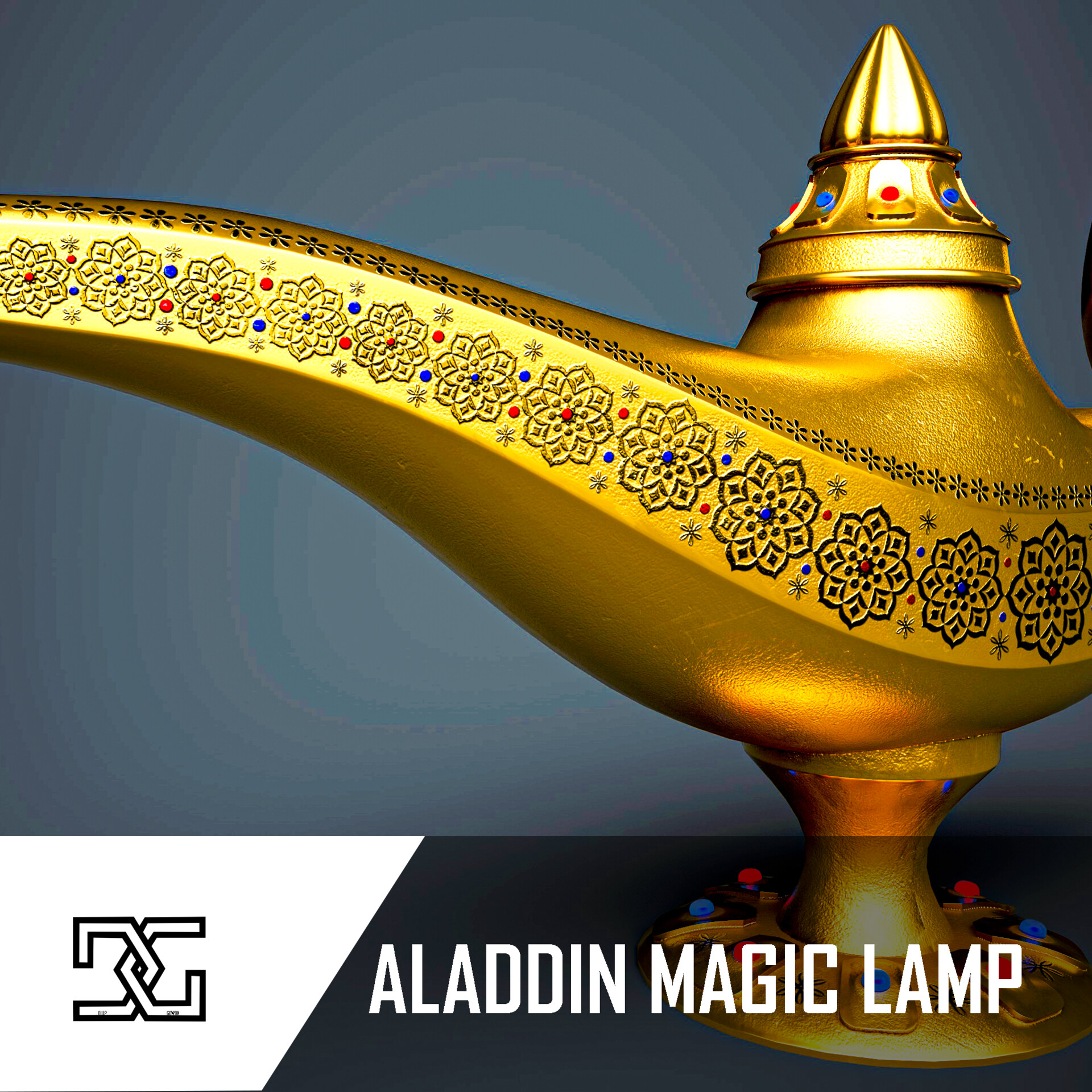 ArtStation - ALADDIN MAGIC LAMP