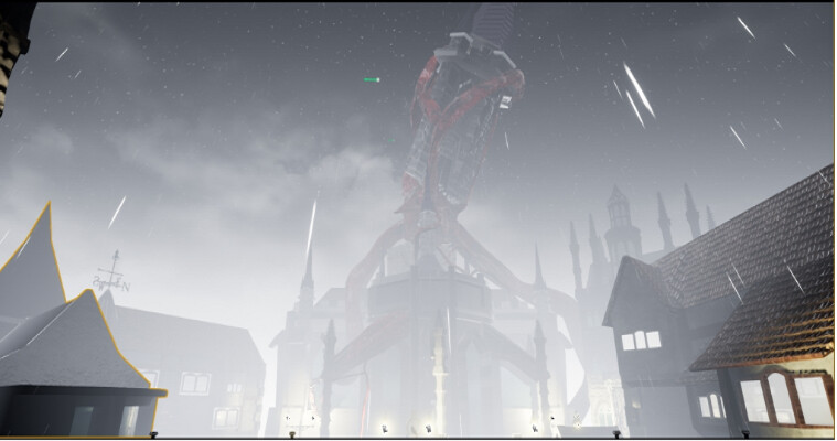 ArtStation - What Remains of This Town (University Final Project)