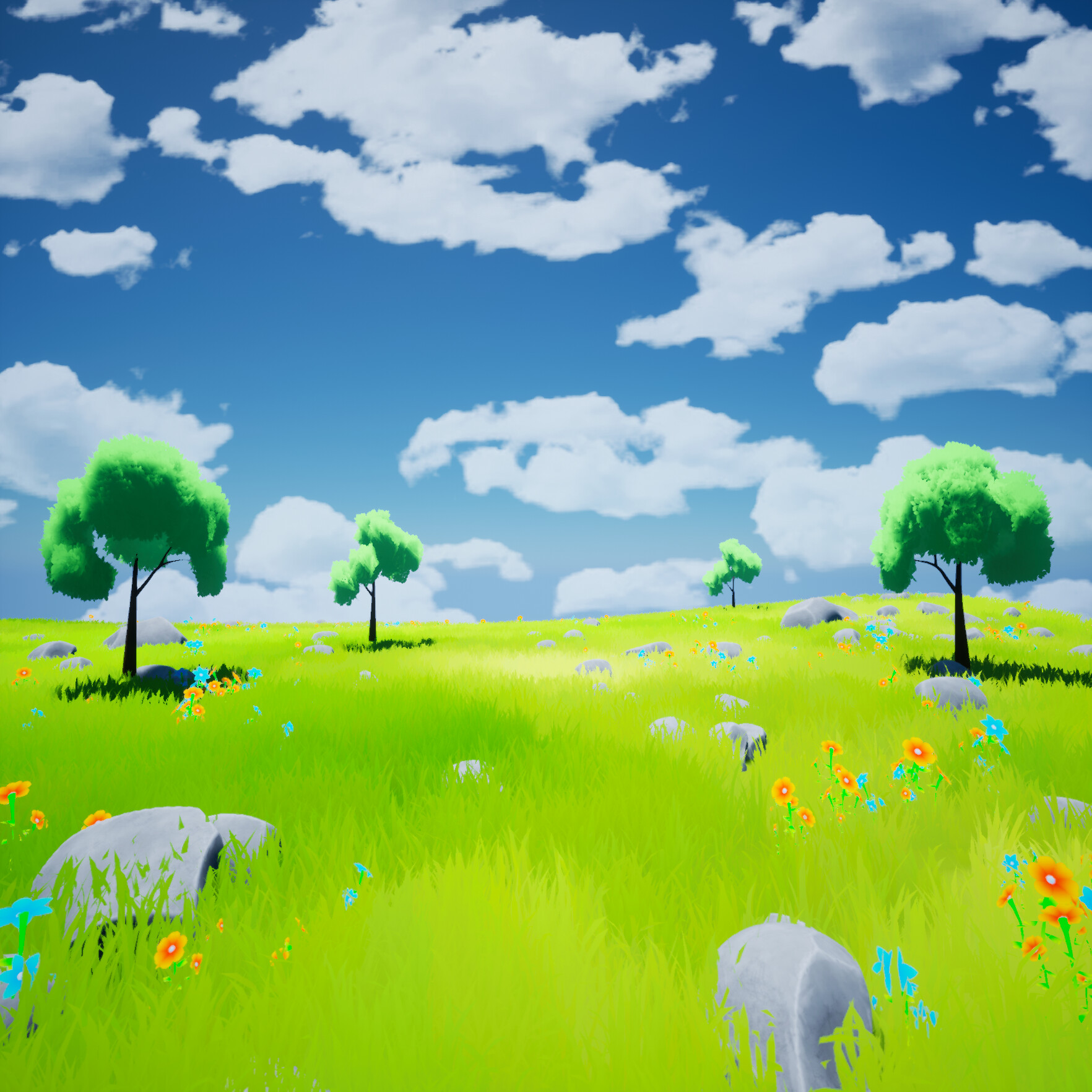ArtStation - Stylized Grass Environment