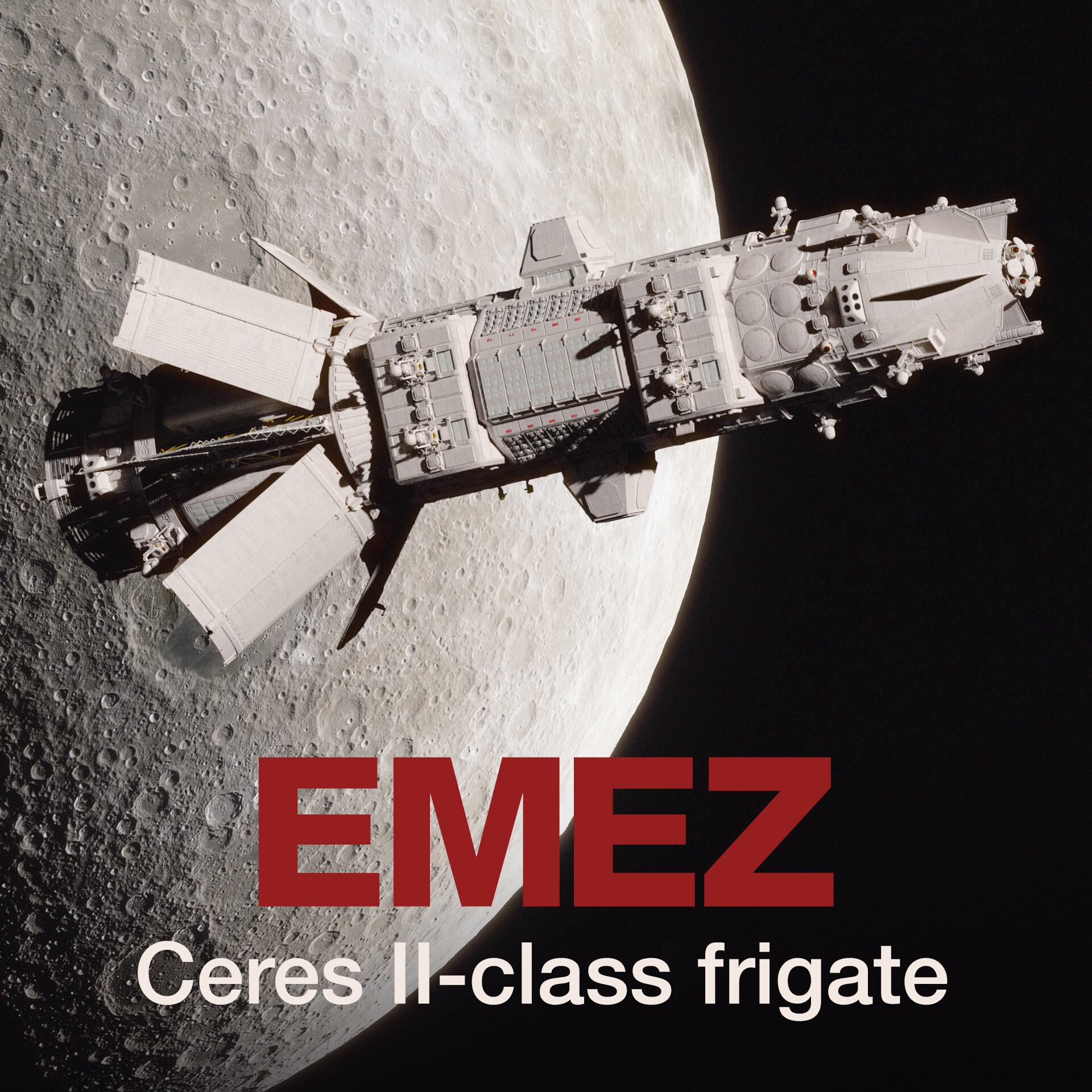 ArtStation - Ceres II-class frigate