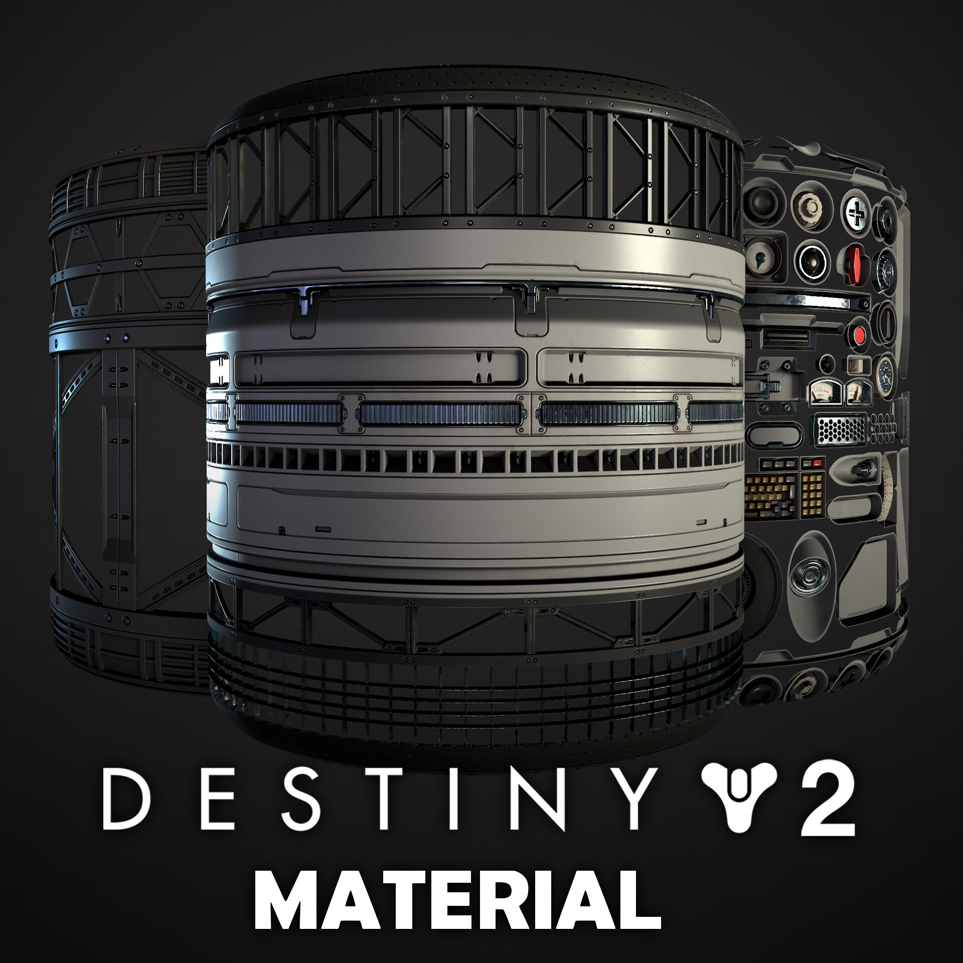 ArtStation - Destiny Materials FanArt