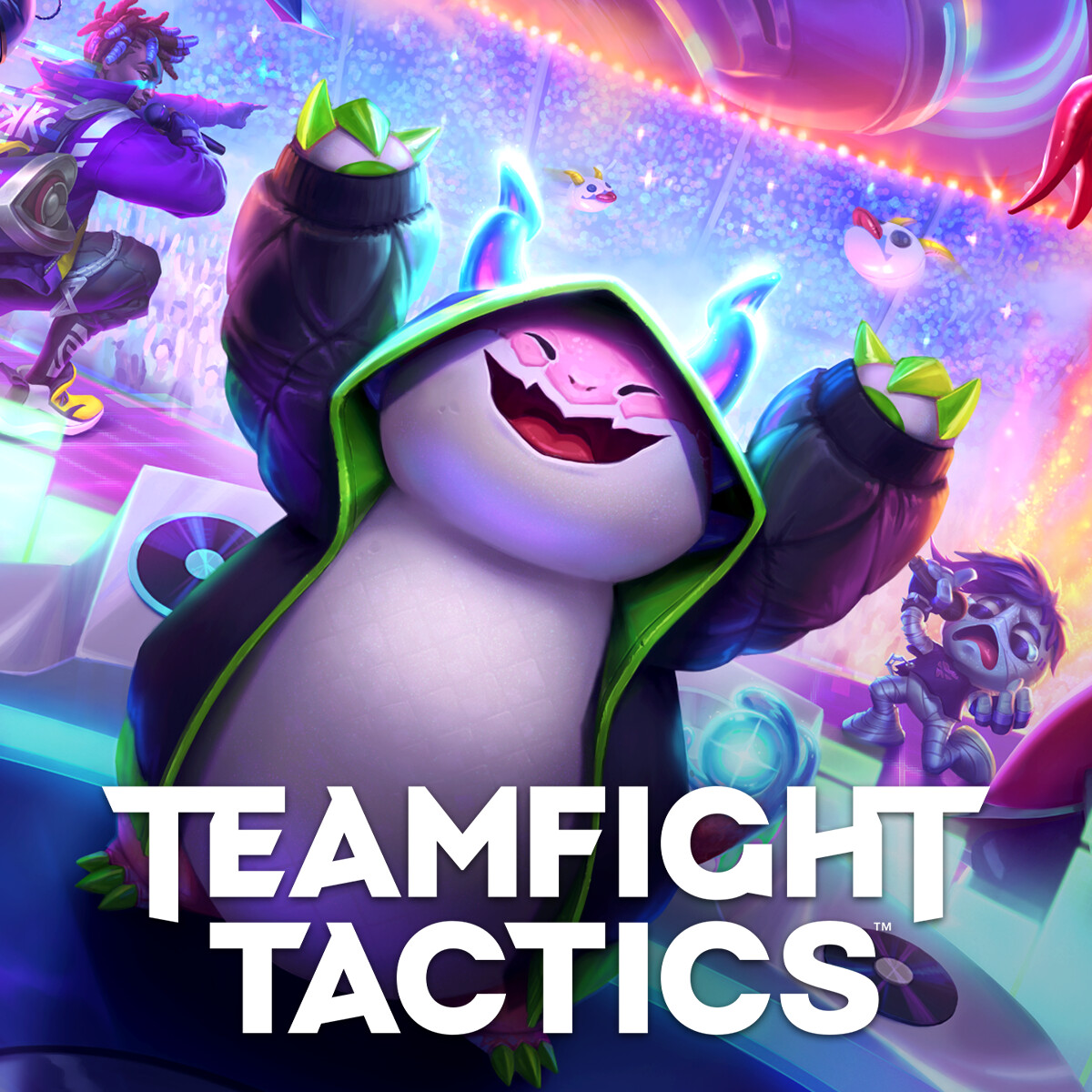 ArtStation - Teamfight Tactics: ReMix Rumble DJ Choncc Key Visual