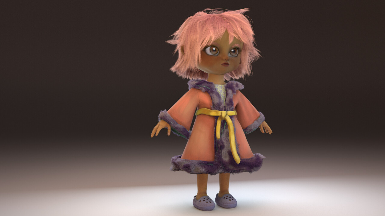 ArtStation - Bubbles Concept to 3D Model and Rig