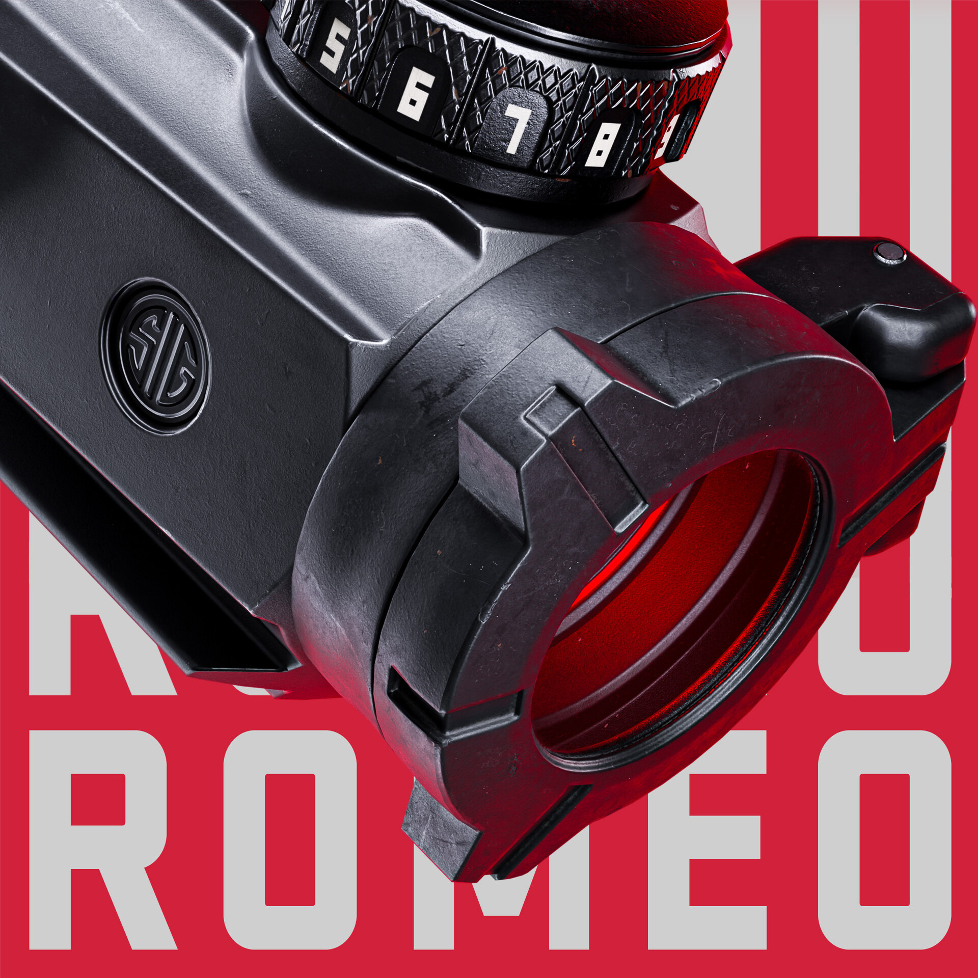 ArtStation - ROMEO MSR Red Dot Sight