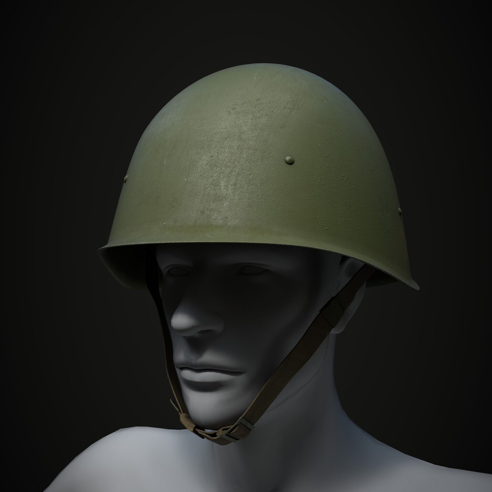 ArtStation - Soviet Ssh40 Steel Helmet