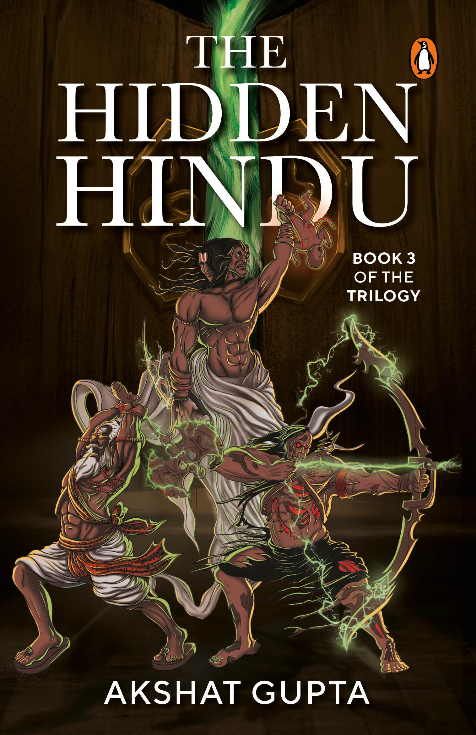 George Freeman - The Hidden Hindu (Book cover design)
