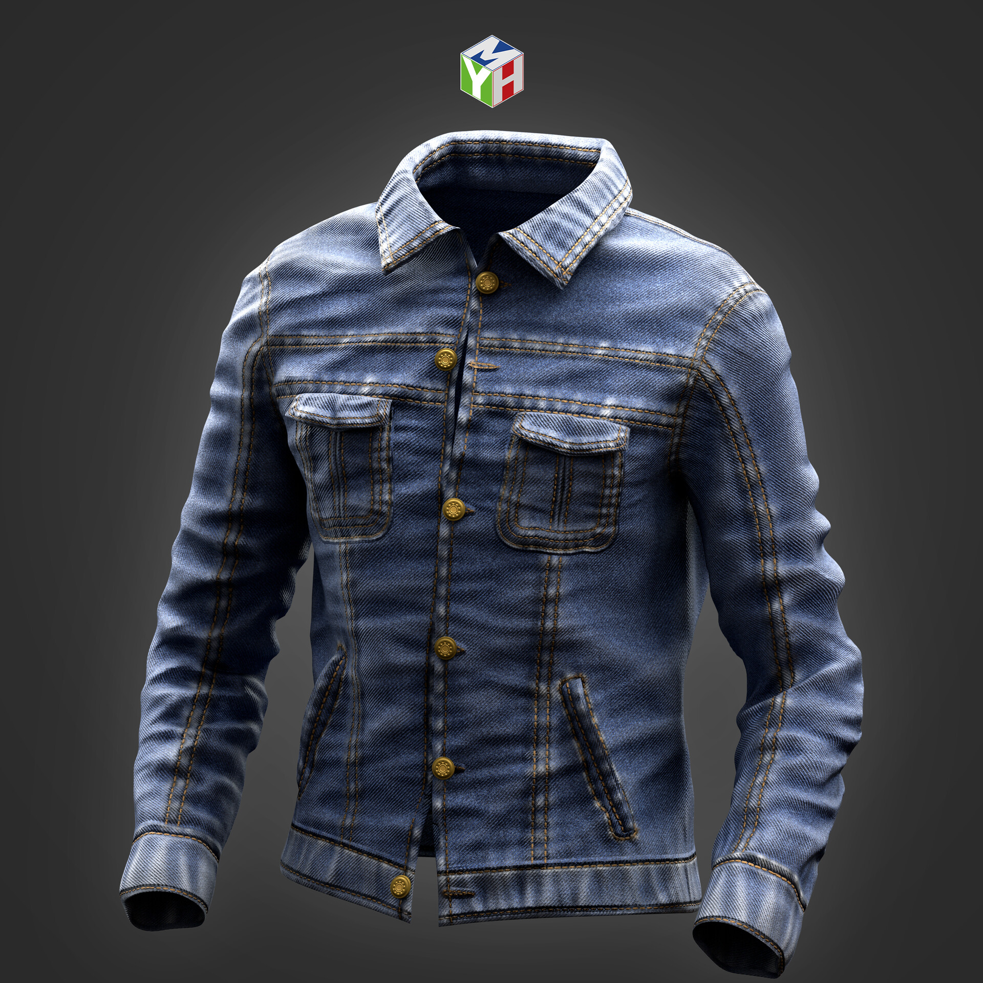 ArtStation - Denim Jacket