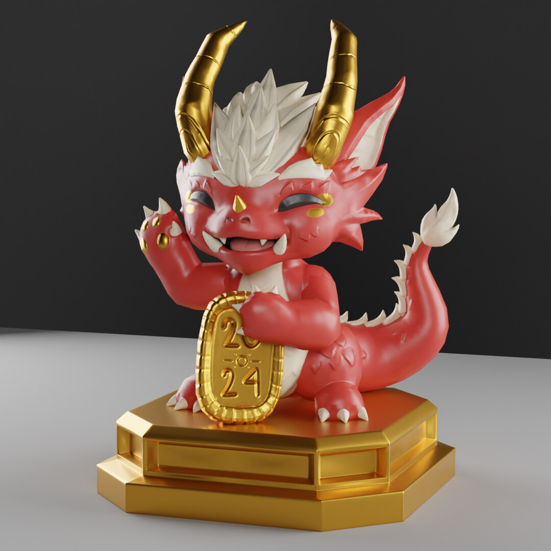 ArtStation - Lucky Dragon