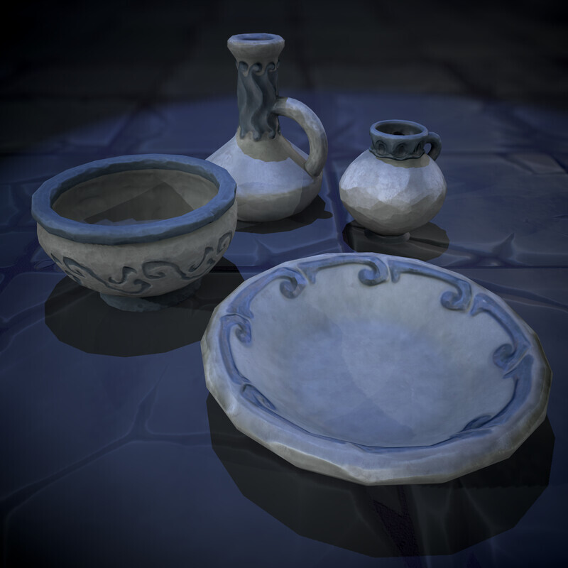 ArtStation - Stone material for ancient props