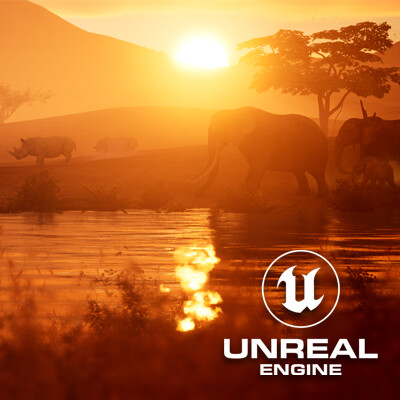 ArtStation - Tribute - Unreal "Better Light Than Never" Challenge Entry