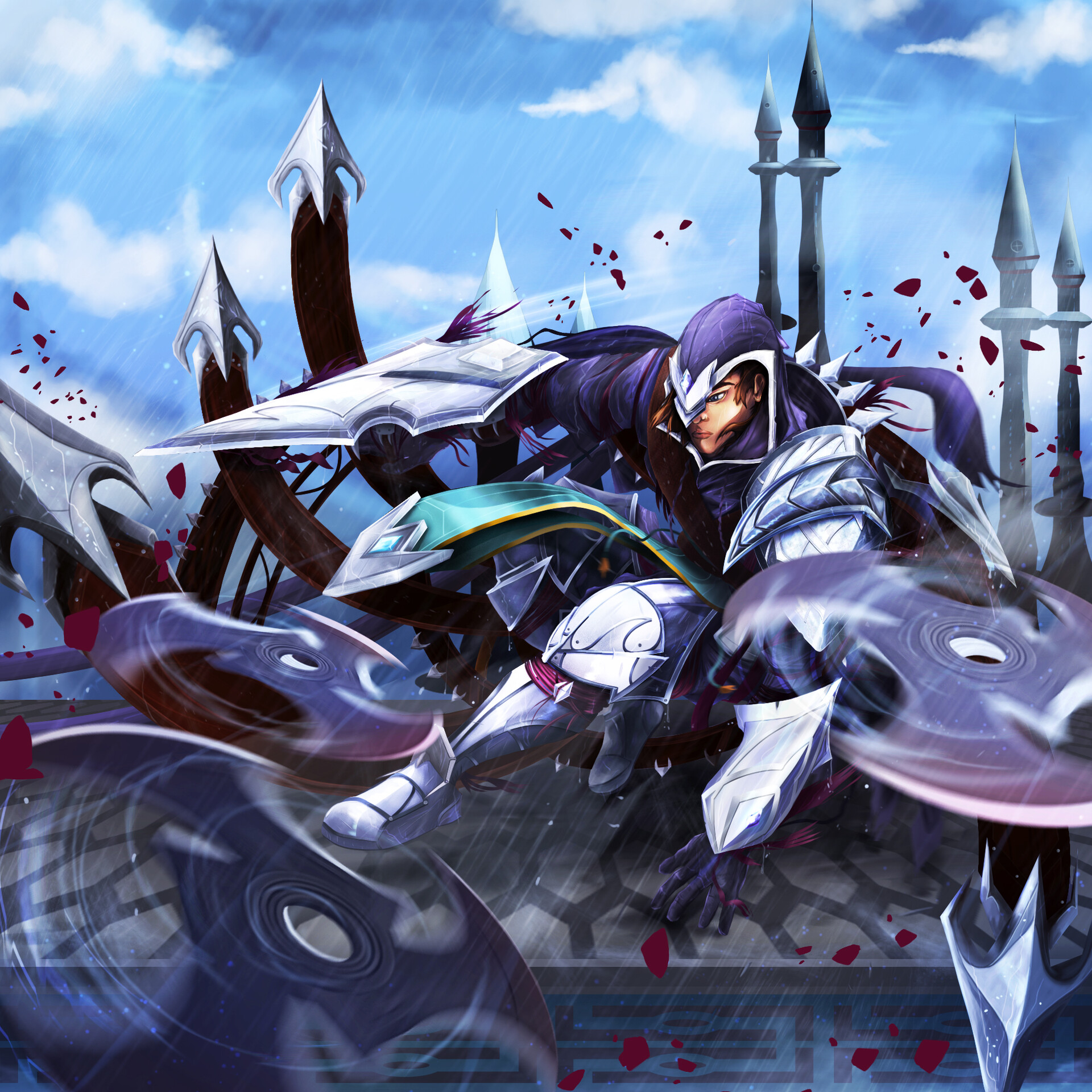 ArtStation - Talon concept art league of legends