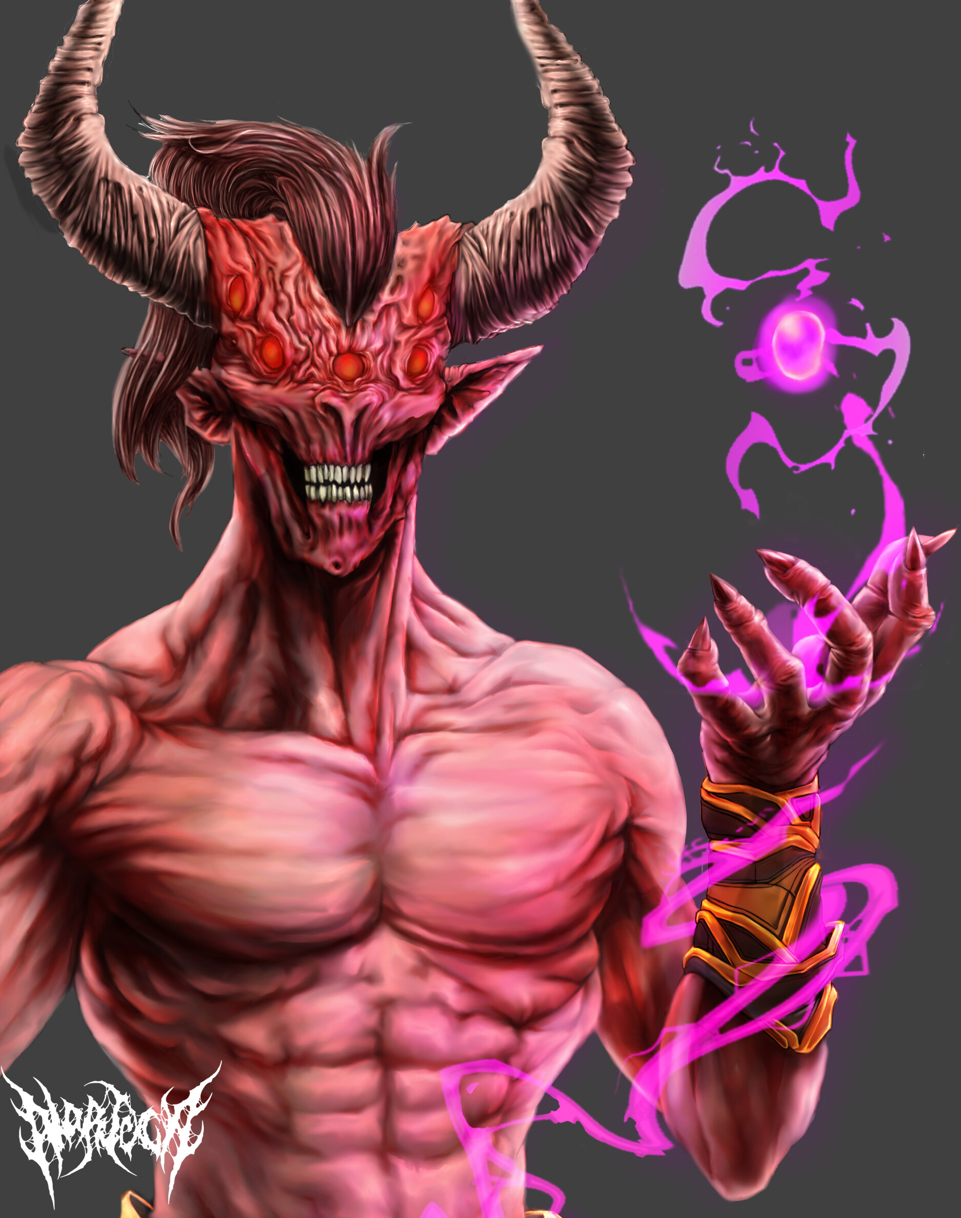 ArtStation - soul eater demon
