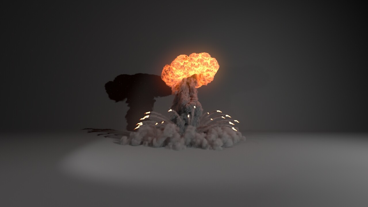 ArtStation - Simple Explosion in Houdini