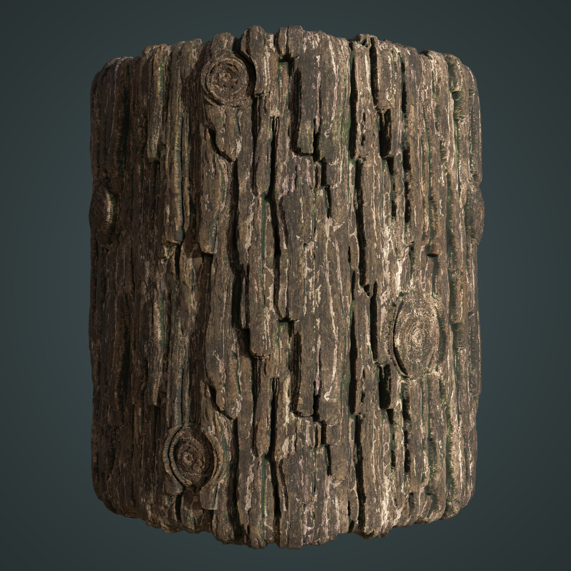 ArtStation - Wood Bark Material