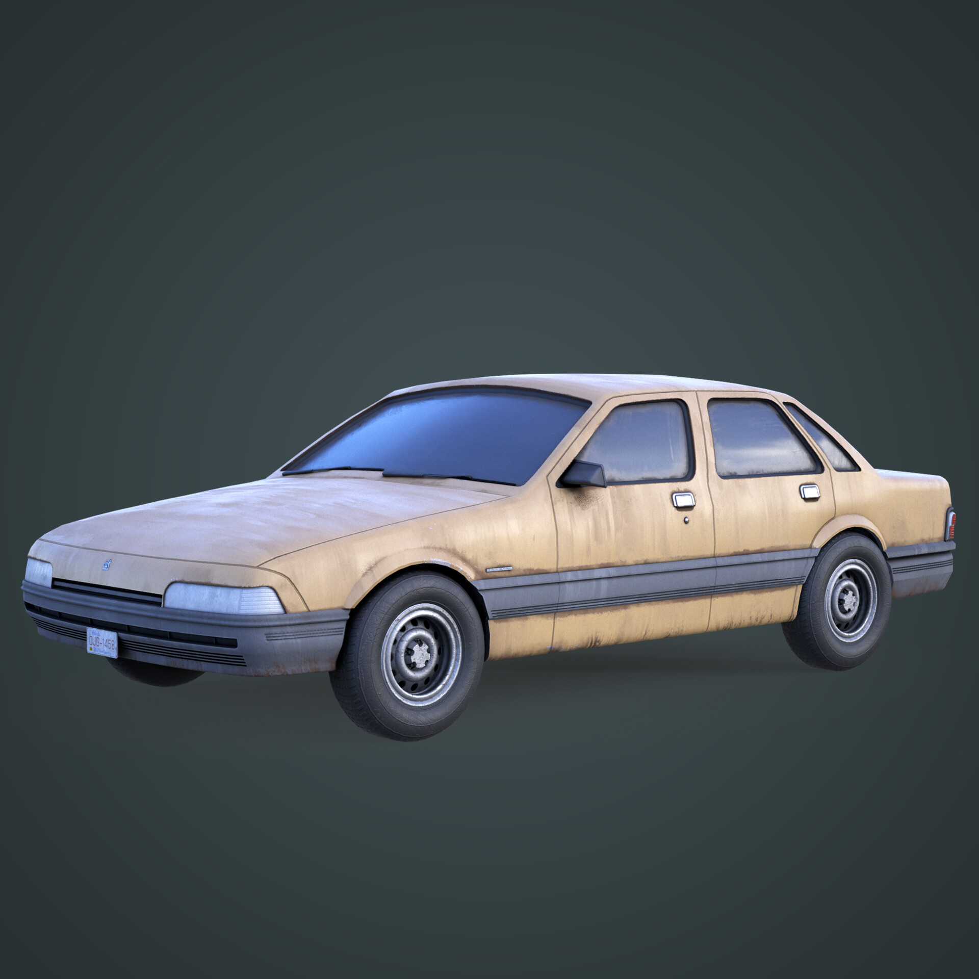ArtStation - Holden Commodore (VL) - Game Asset