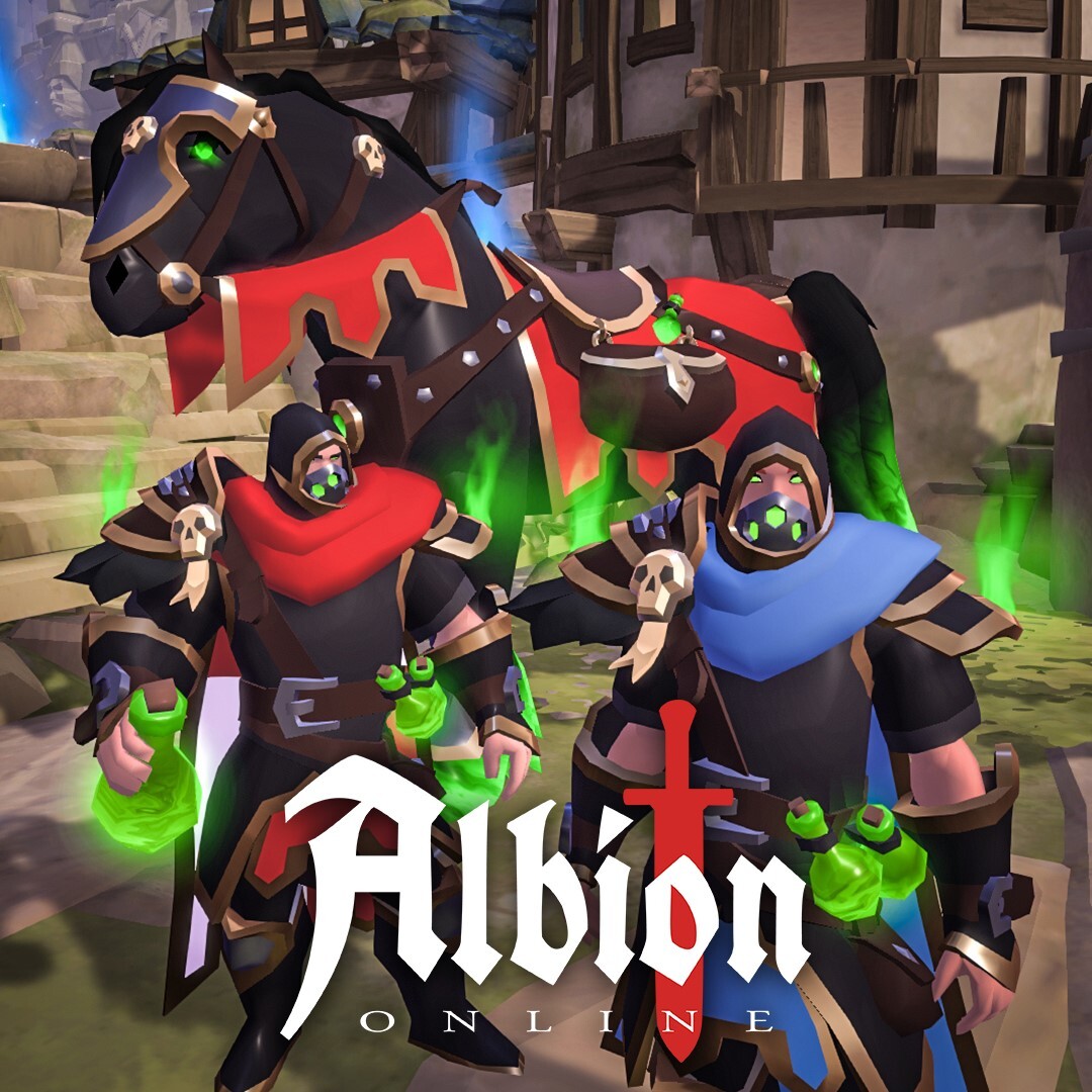 ArtStation - Albion Online - Characters - Vanity Set (Rogue Adventurer)