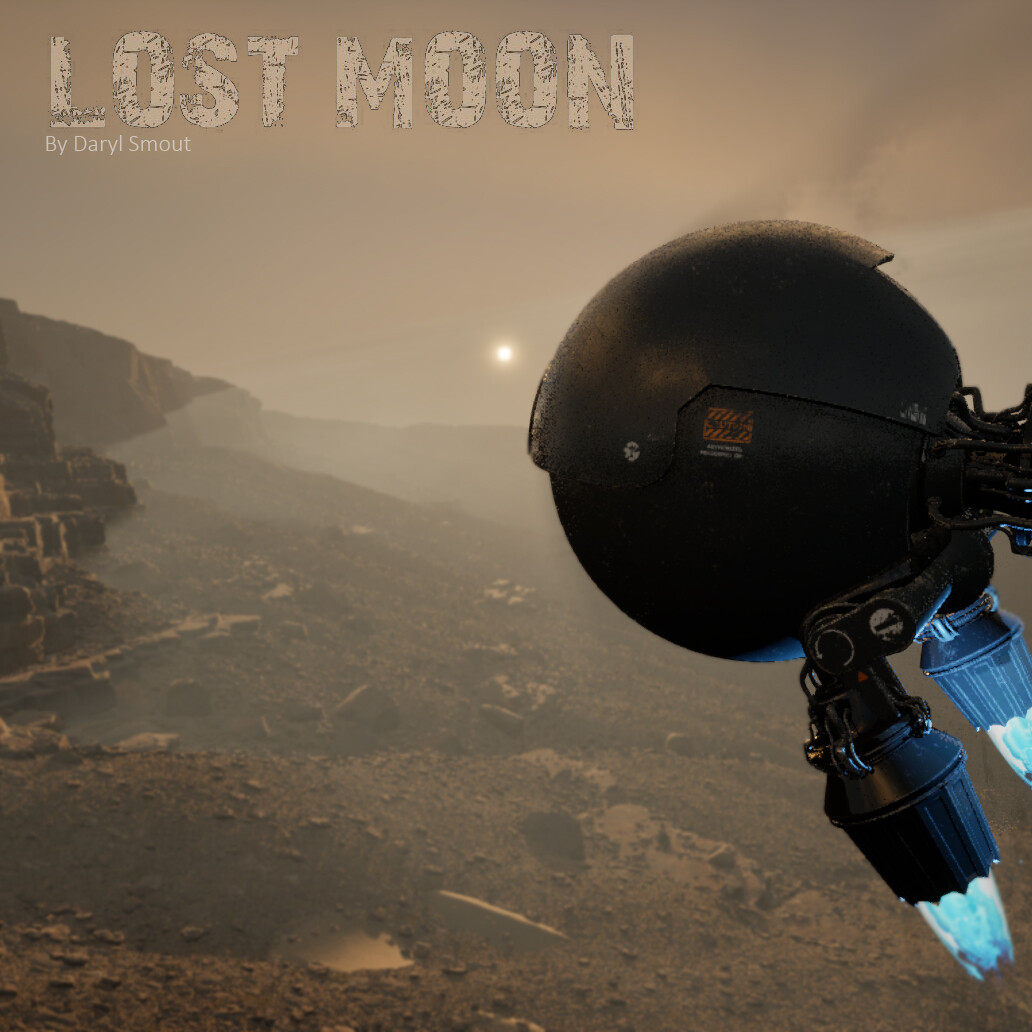 ArtStation - Lost Moon - The Probe