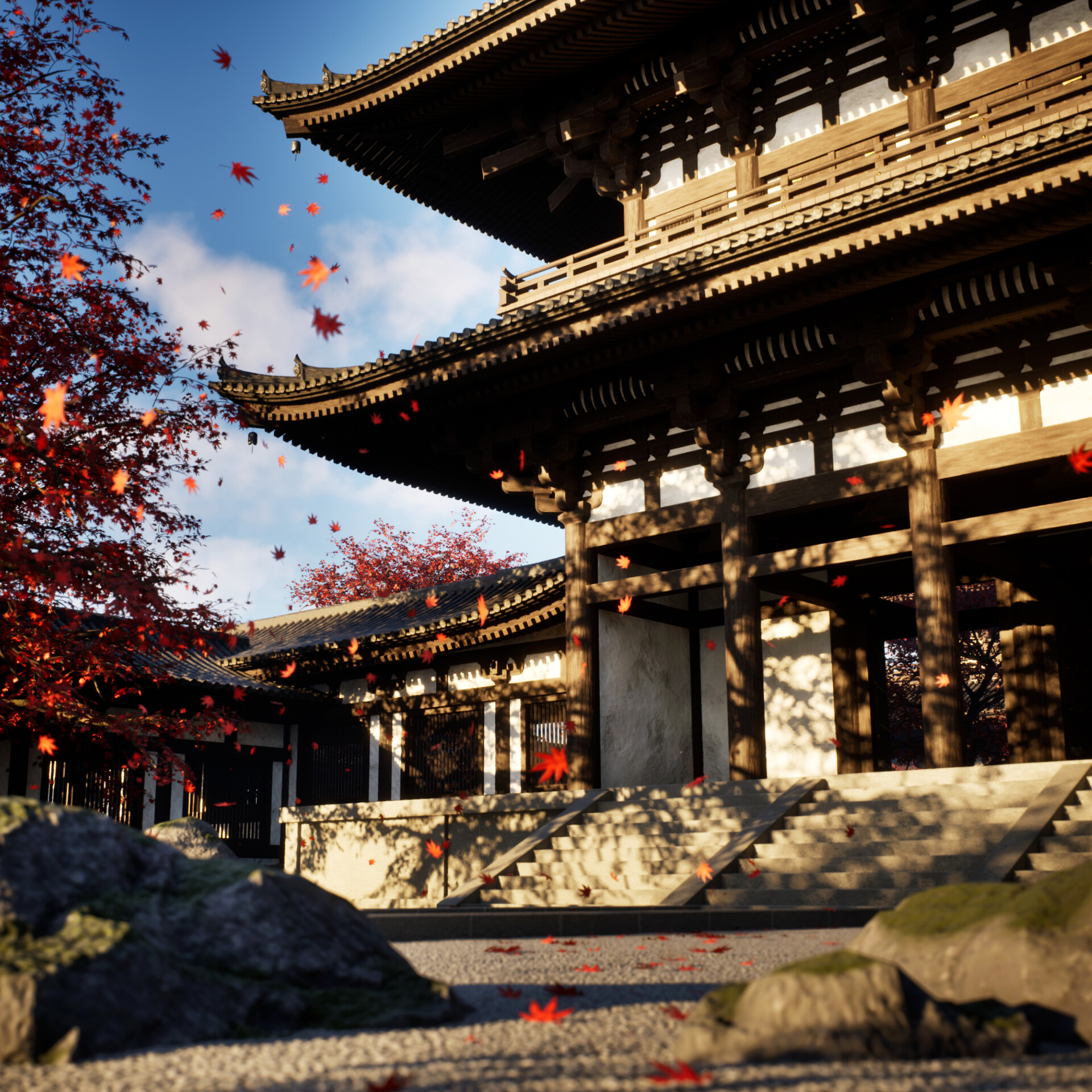 ArtStation - Japanese Temple