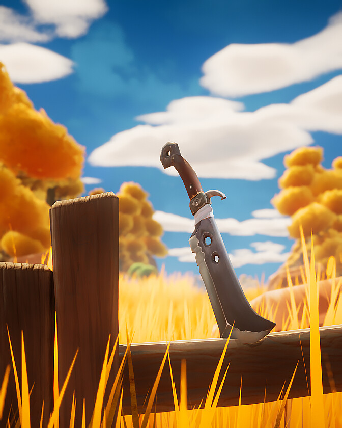 ArtStation - Stylized Knife