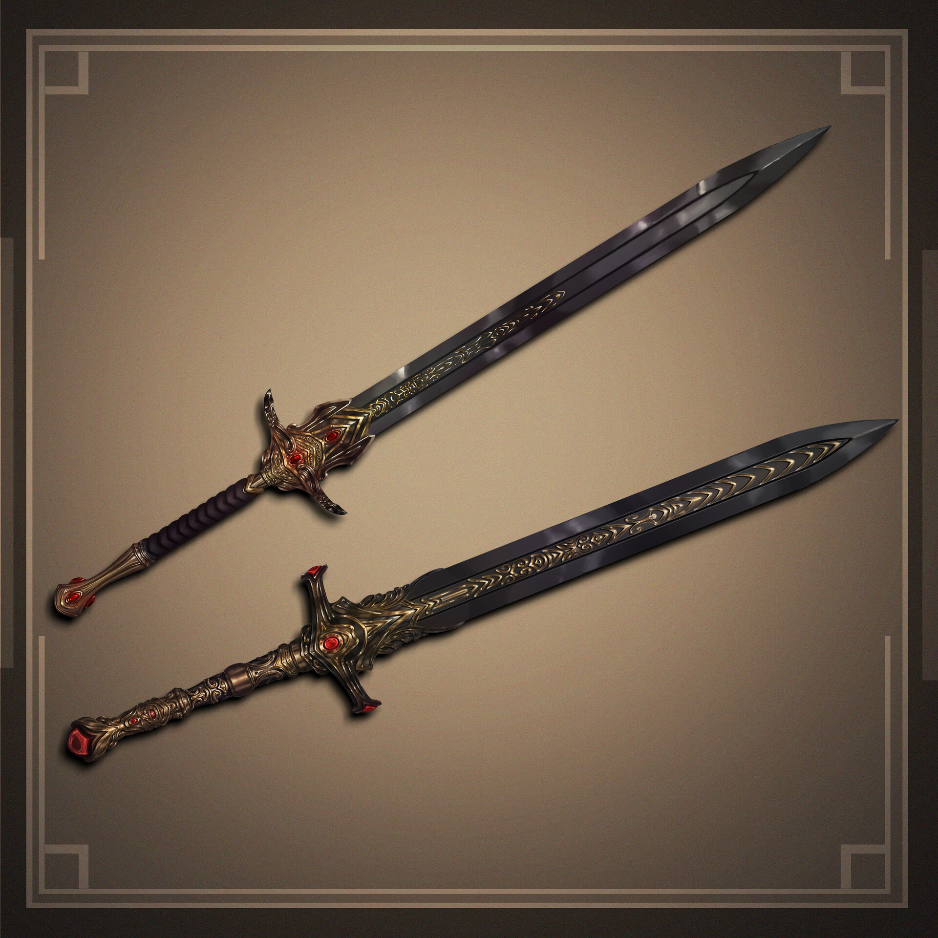 ArtStation - Swords design adoptable 74