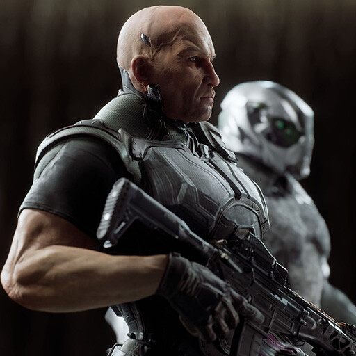 ArtStation - Theseus character ingame