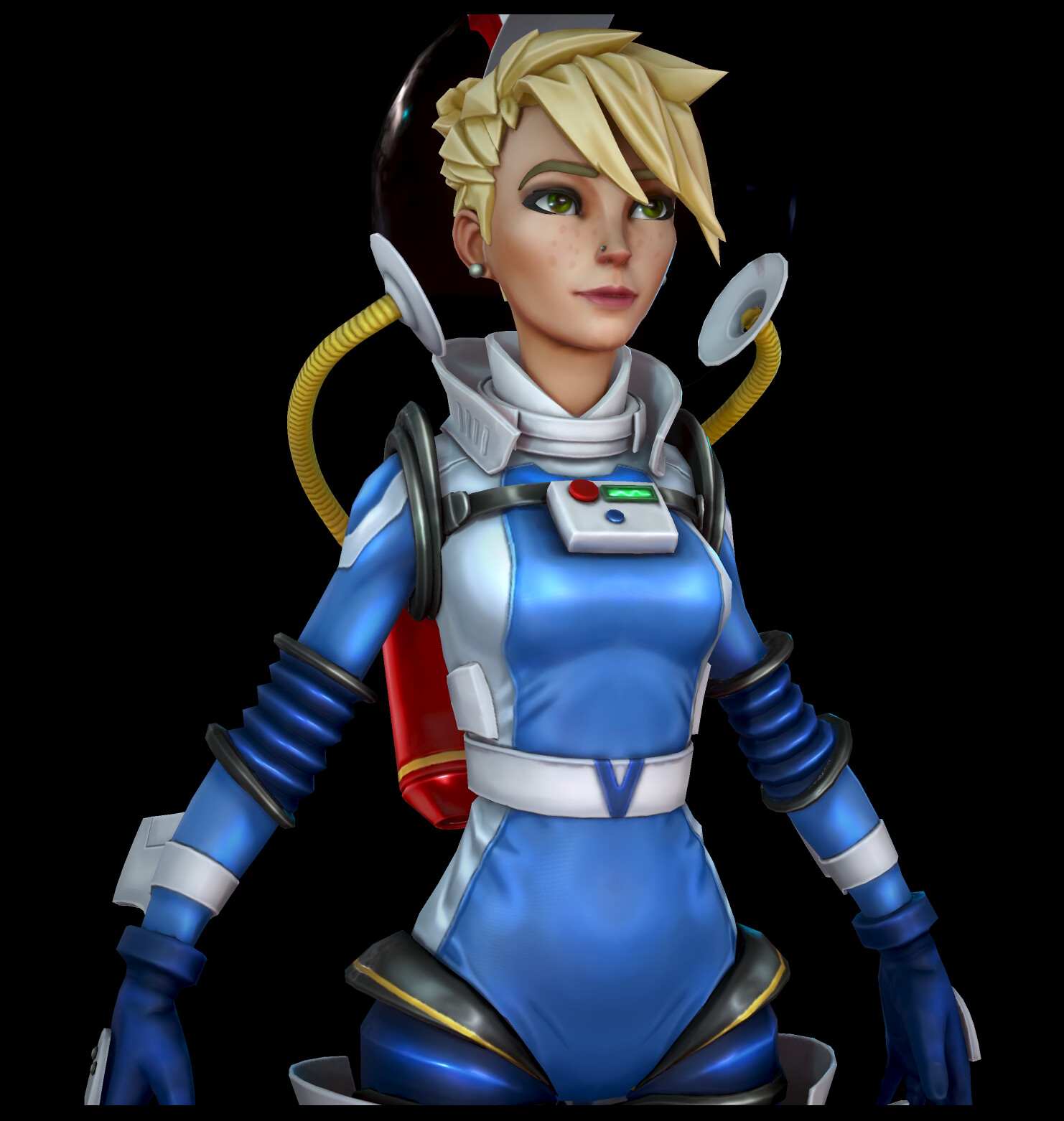 ArtStation - Astro Sarah fortnite stw fanart