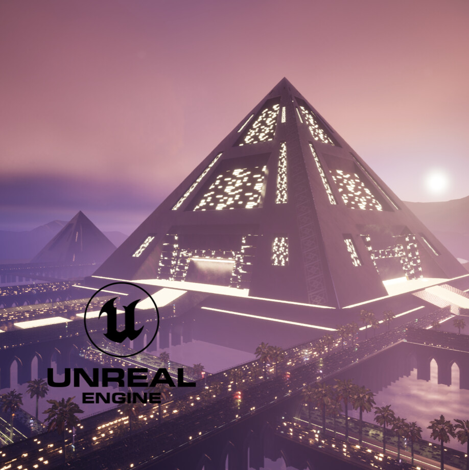 ArtStation - Cyber Pyramid