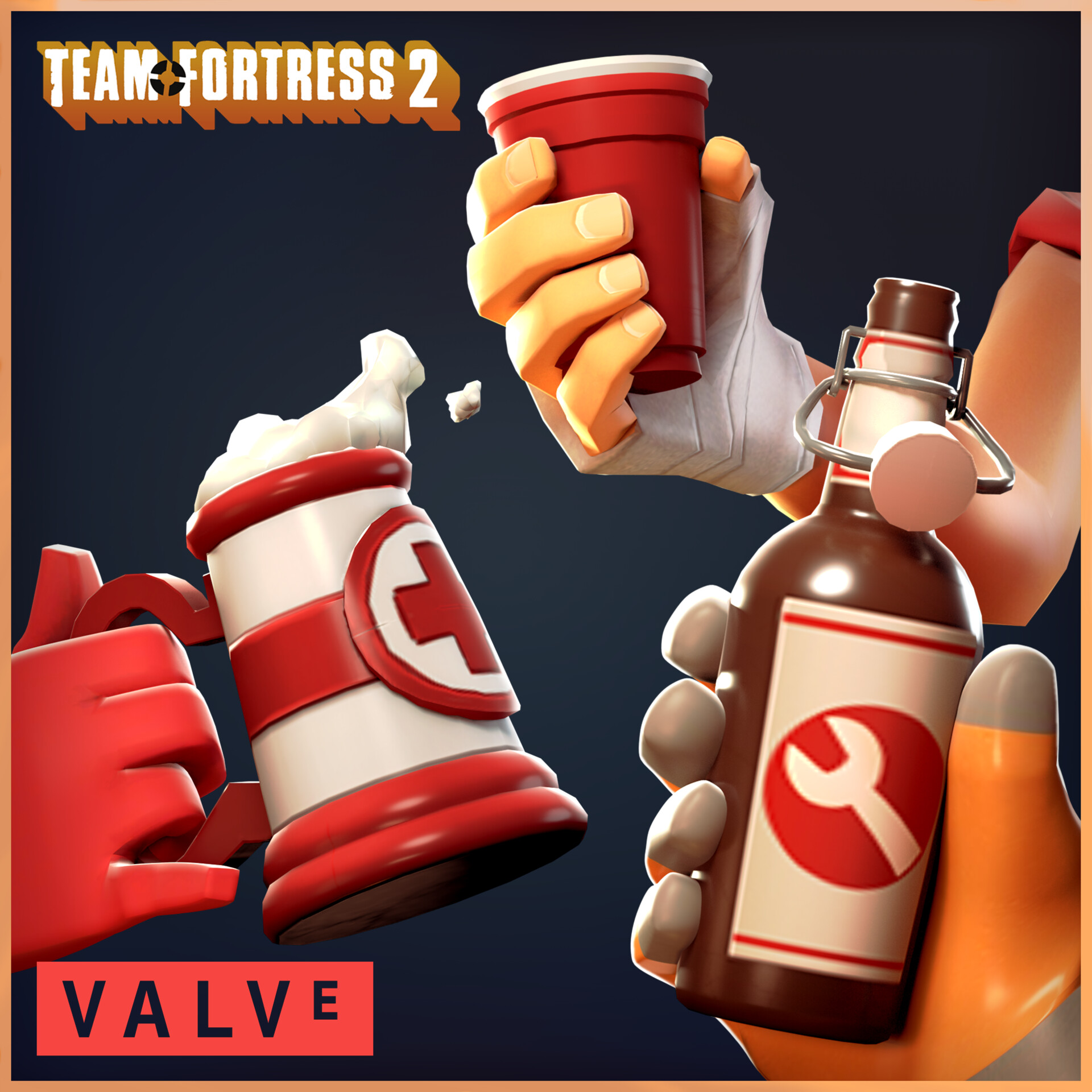 ArtStation - Team Fortress 2 Taunt: Cheers!