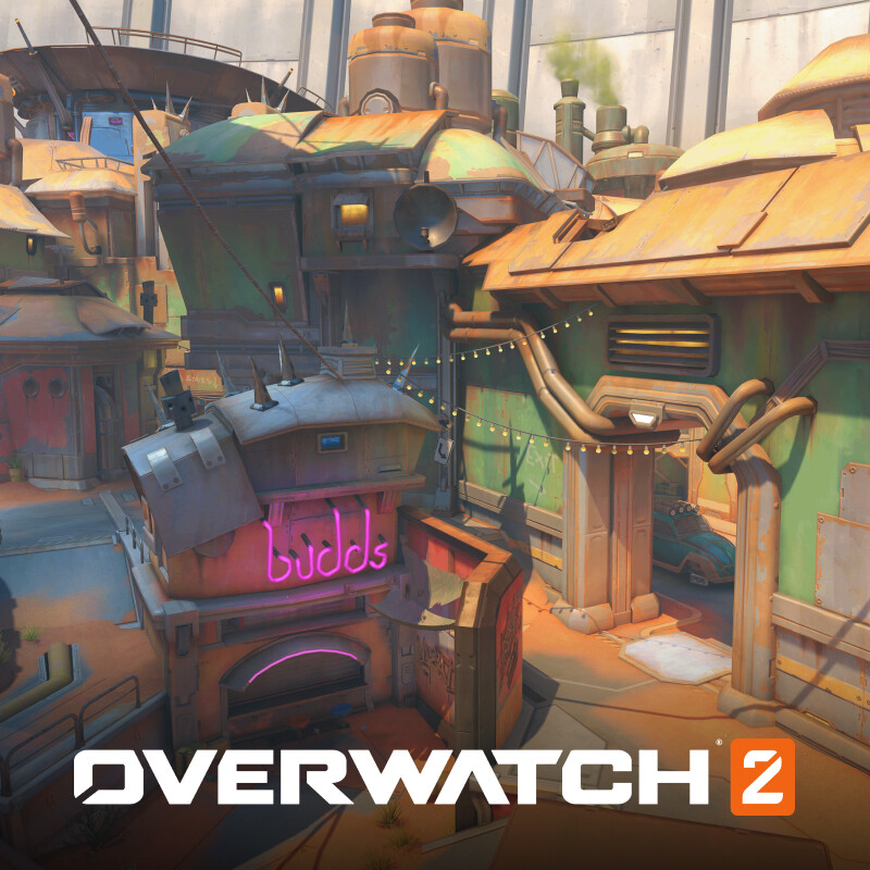 ArtStation - Junk City (Overwatch 2)