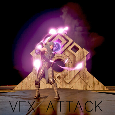 ArtStation - VFX Attack - UE5 Niagara