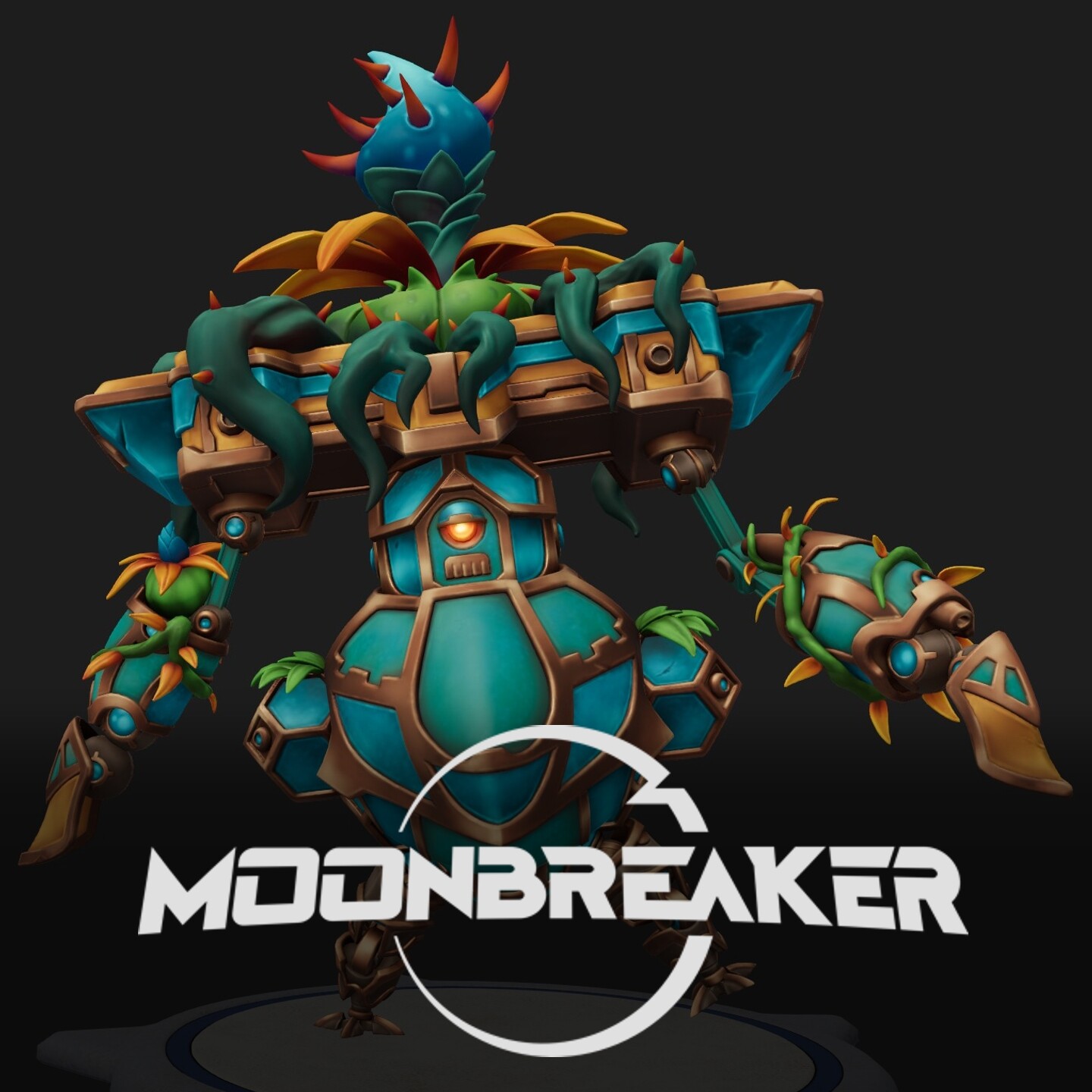 ArtStation - Moonbreaker - Gardener XO and Thornvines (Texture Painting)