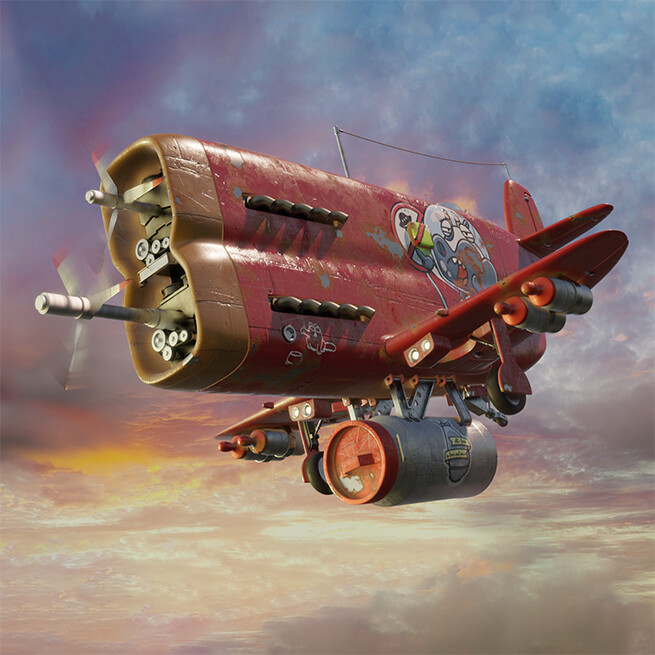 ArtStation - Airplane № 1