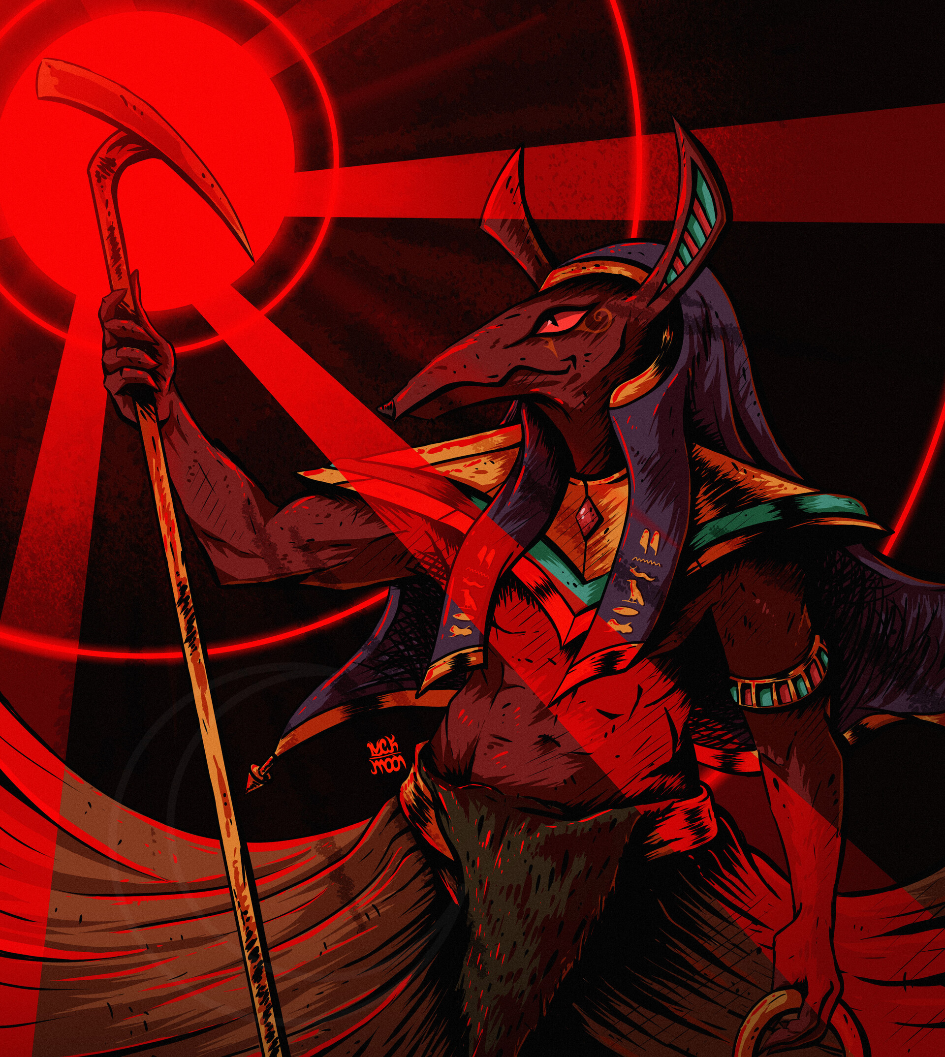 ArtStation - Seth - God of Chaos